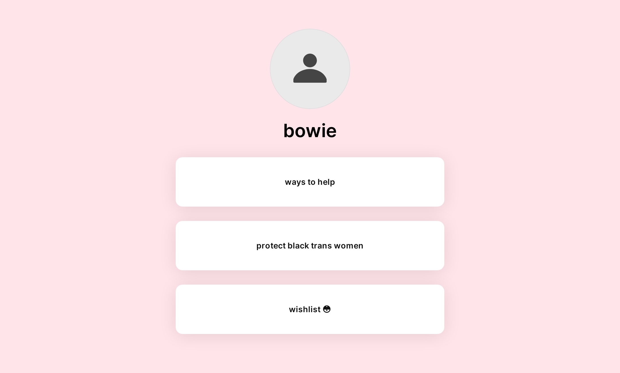 bowie's Flowpage
