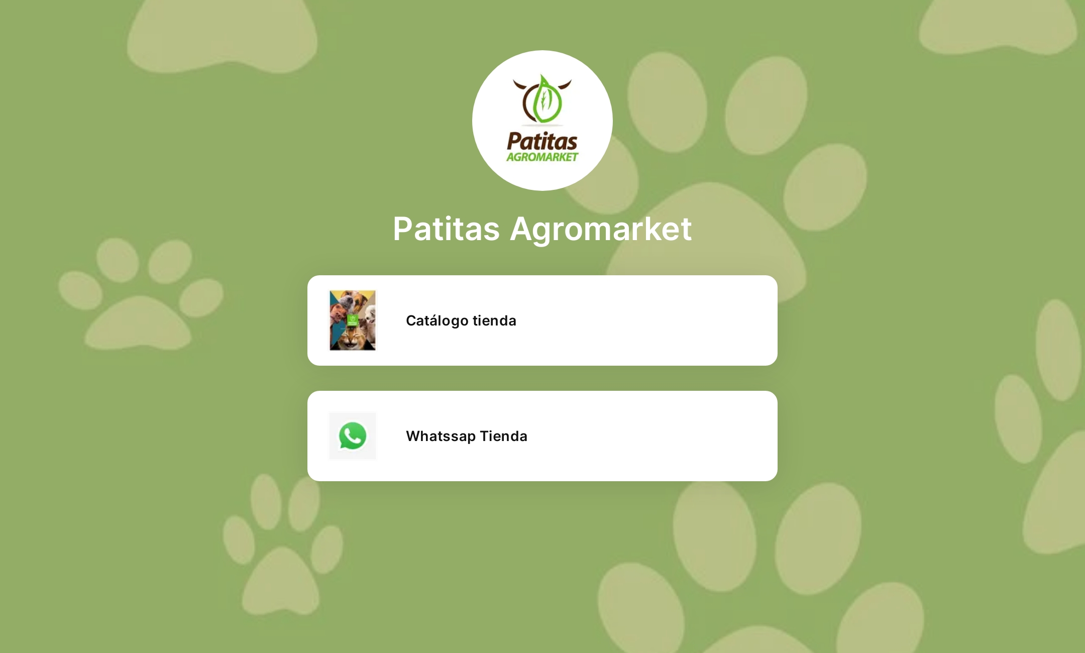 Patitas Agromarket's Flowpage