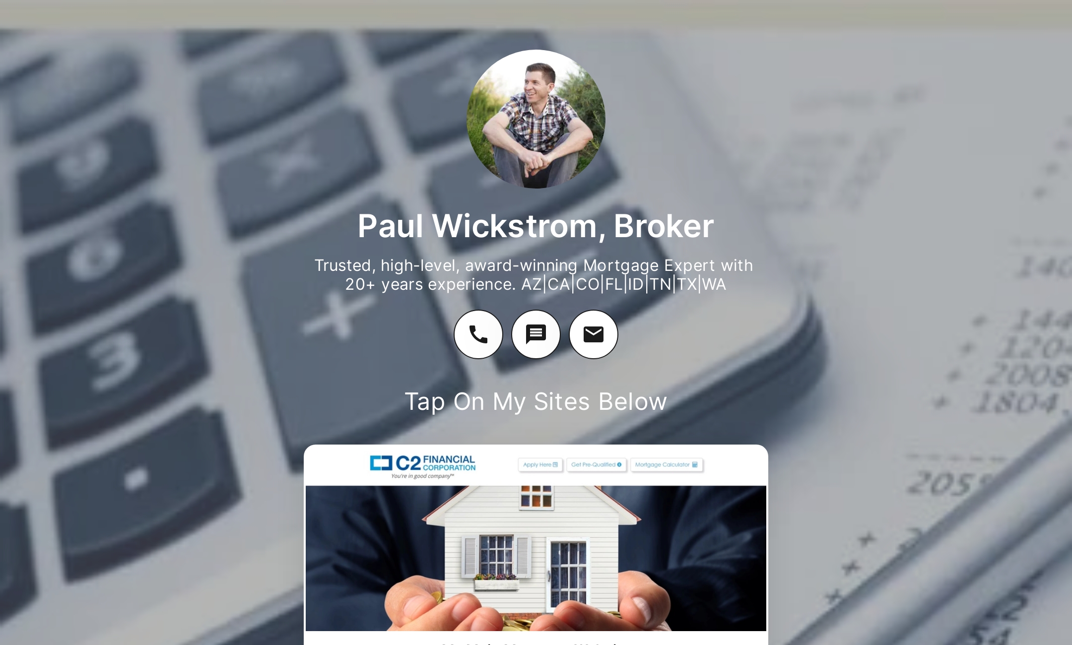 Paul Wickstrom, Broker's Flowpage