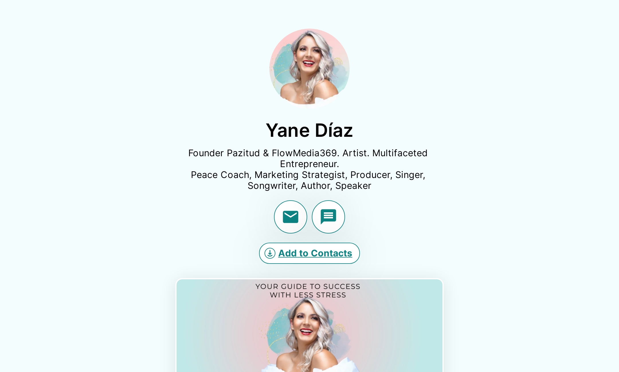 Yane Díaz's Flowpage