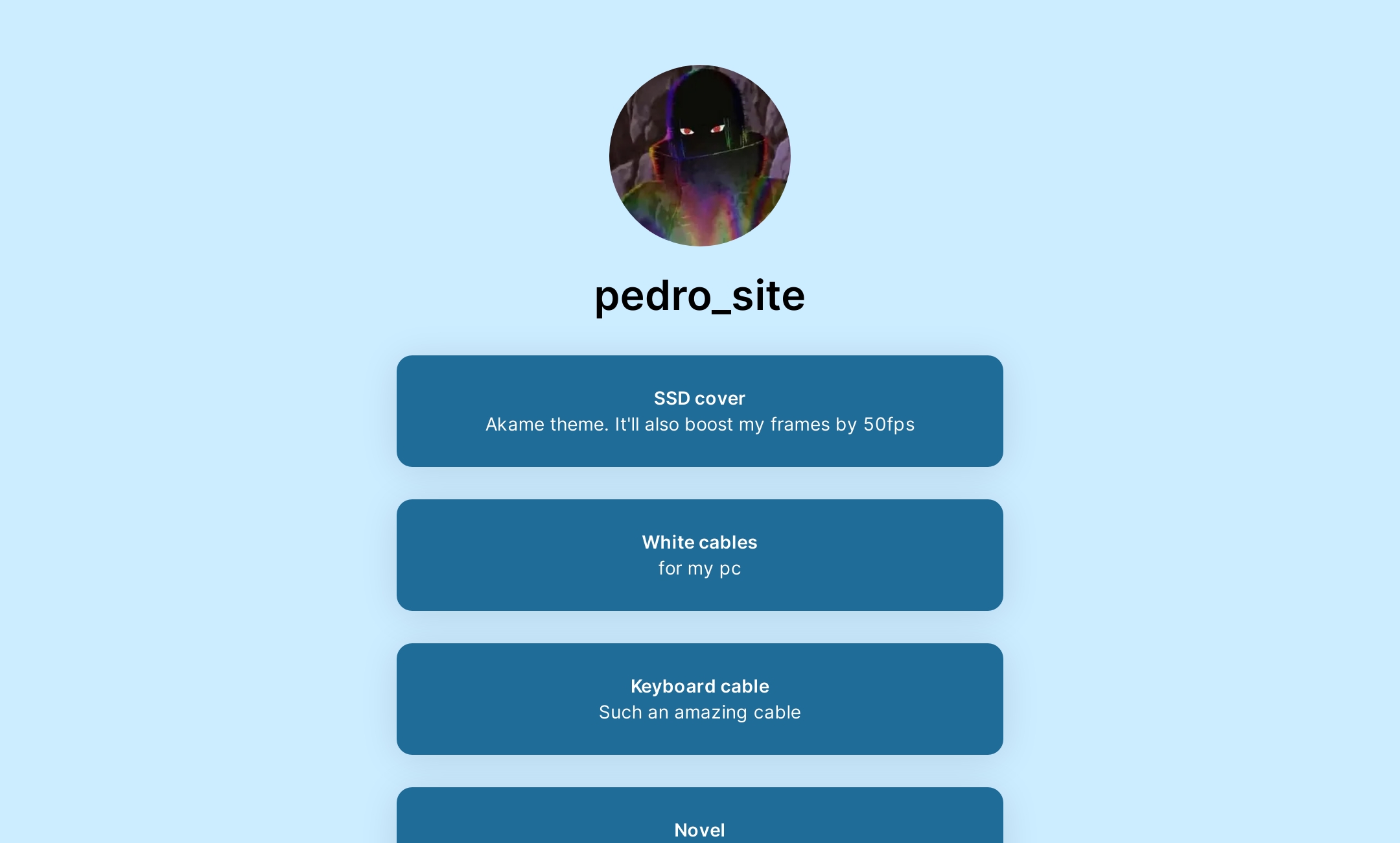 Pedro Site S Flowpage