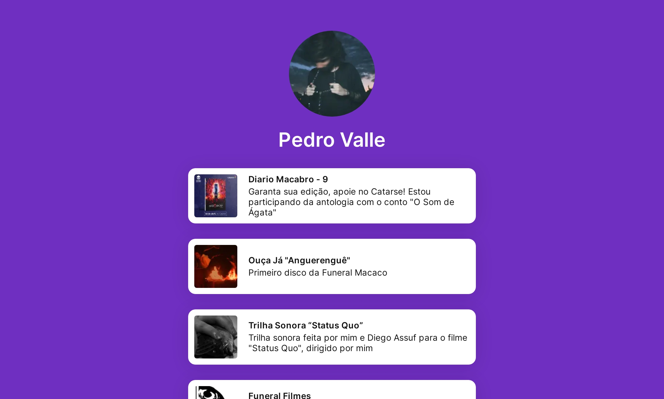 Pedro Valle's Flowpage