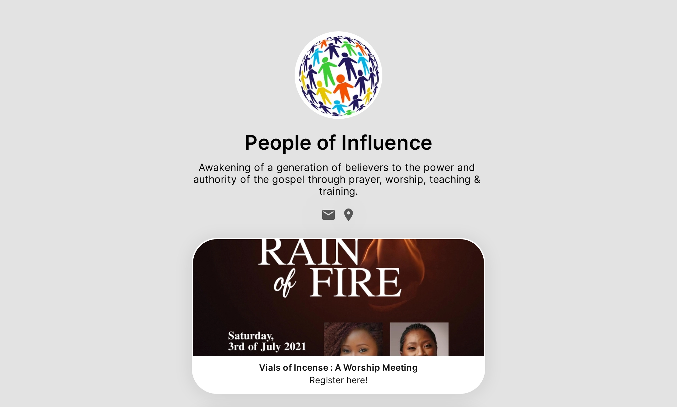 People of Influence 's Flowpage