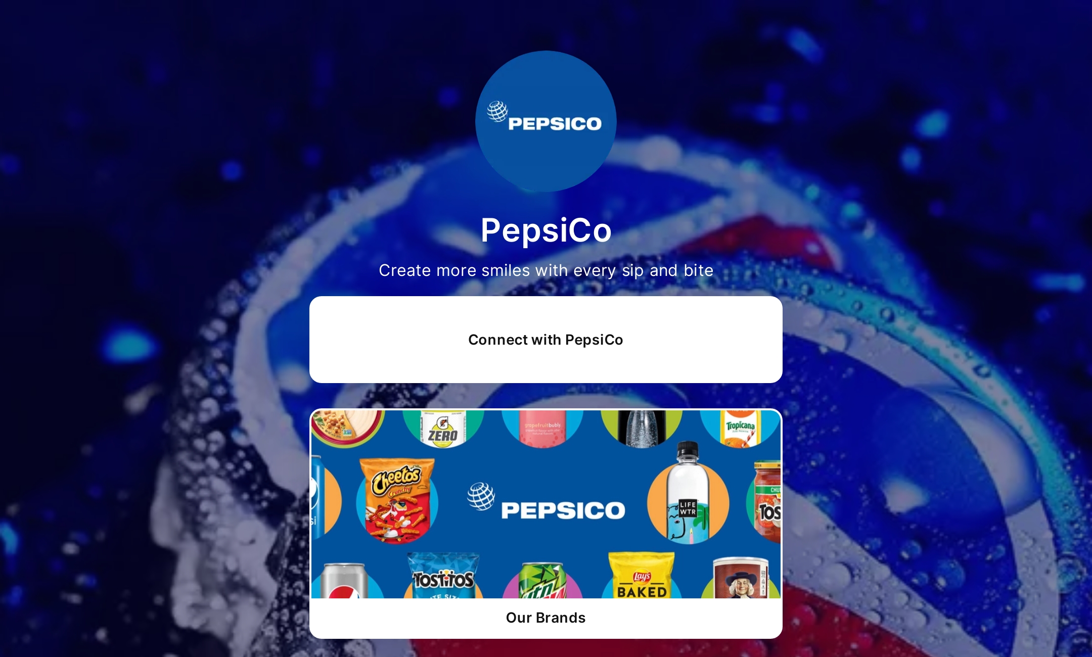 PepsiCo's Flowpage