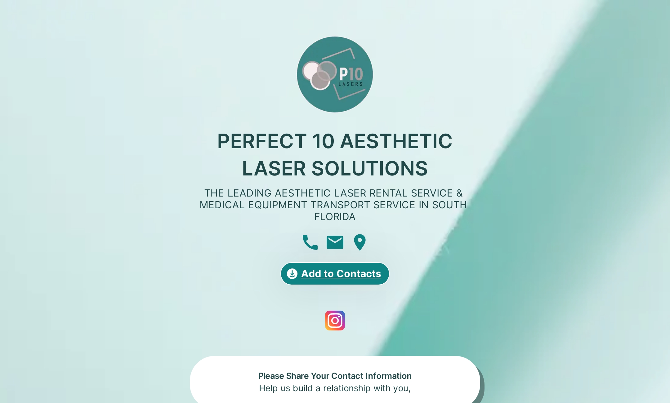 PERFECT 10 AESTHETIC LASER SOLUTIONS's Flowpage