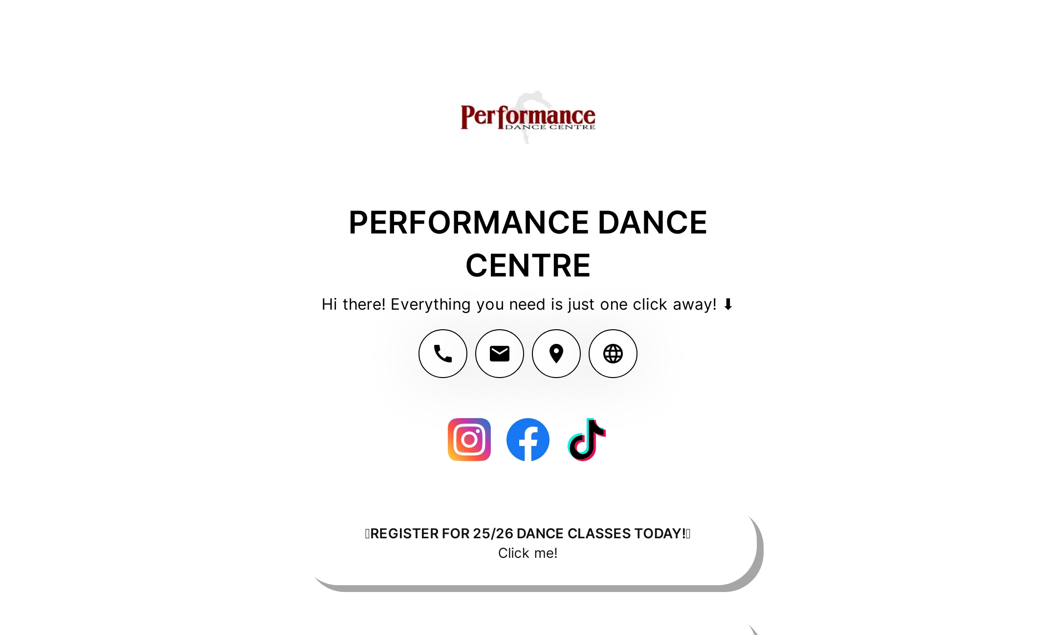 PERFORMANCE DANCE CENTRE's Flowpage