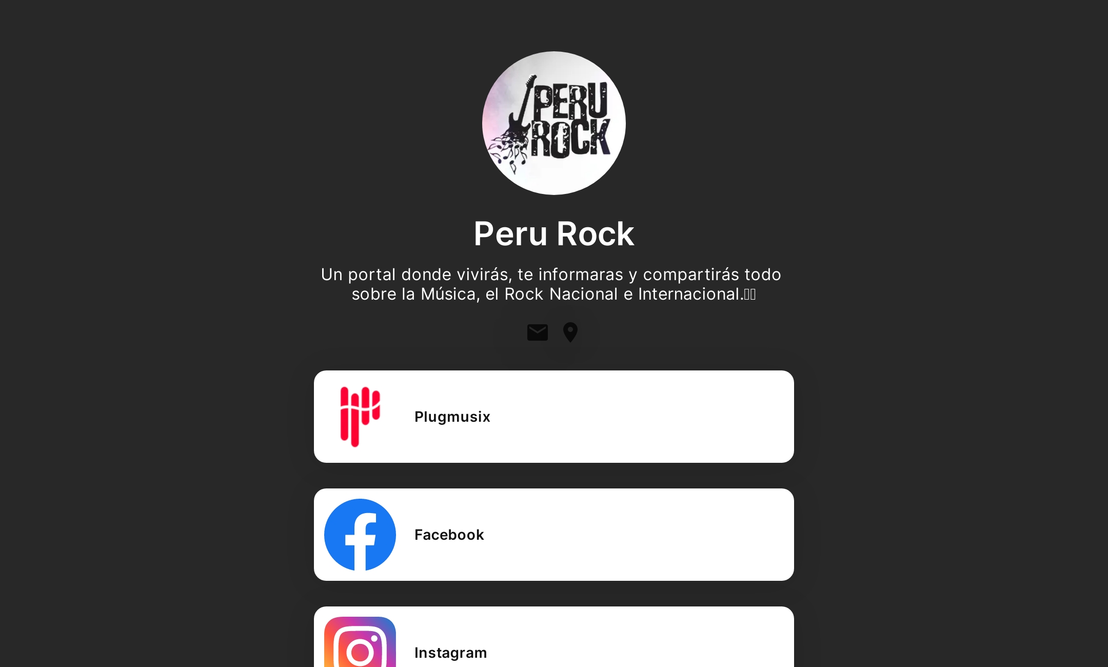 Peru Rock's Flowpage