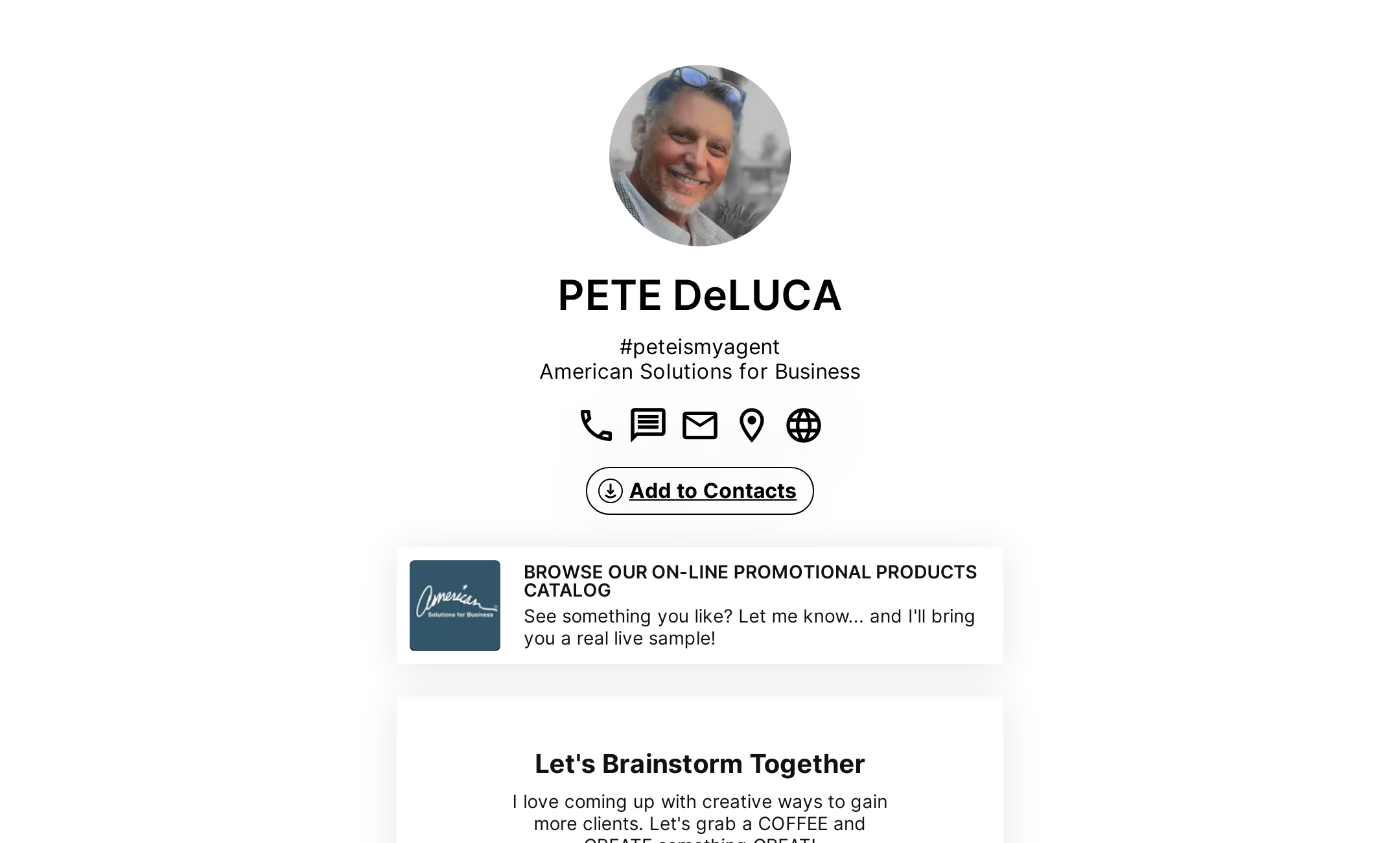 PETE DeLUCA's Flowpage