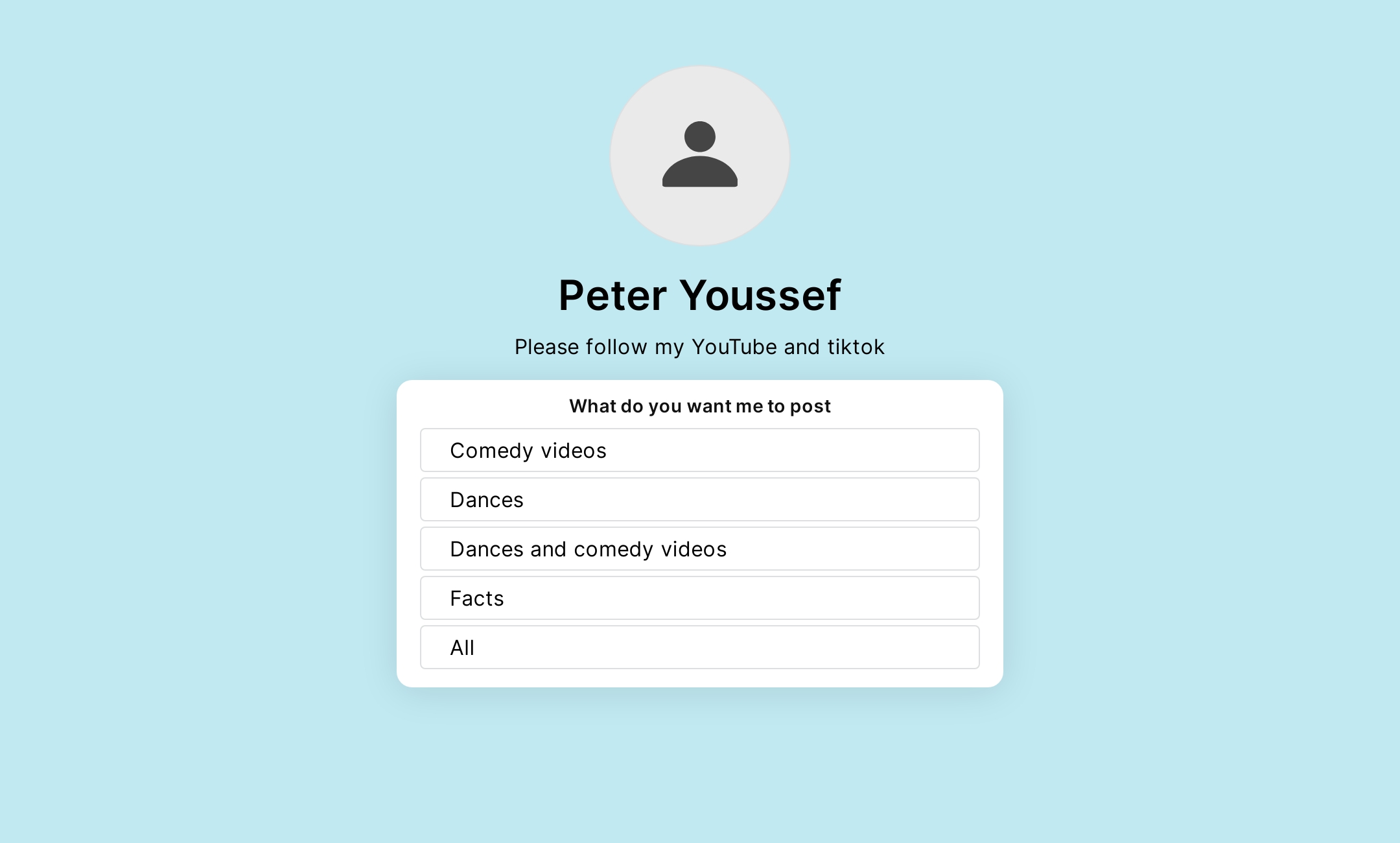 Peter Youssef's Flowpage