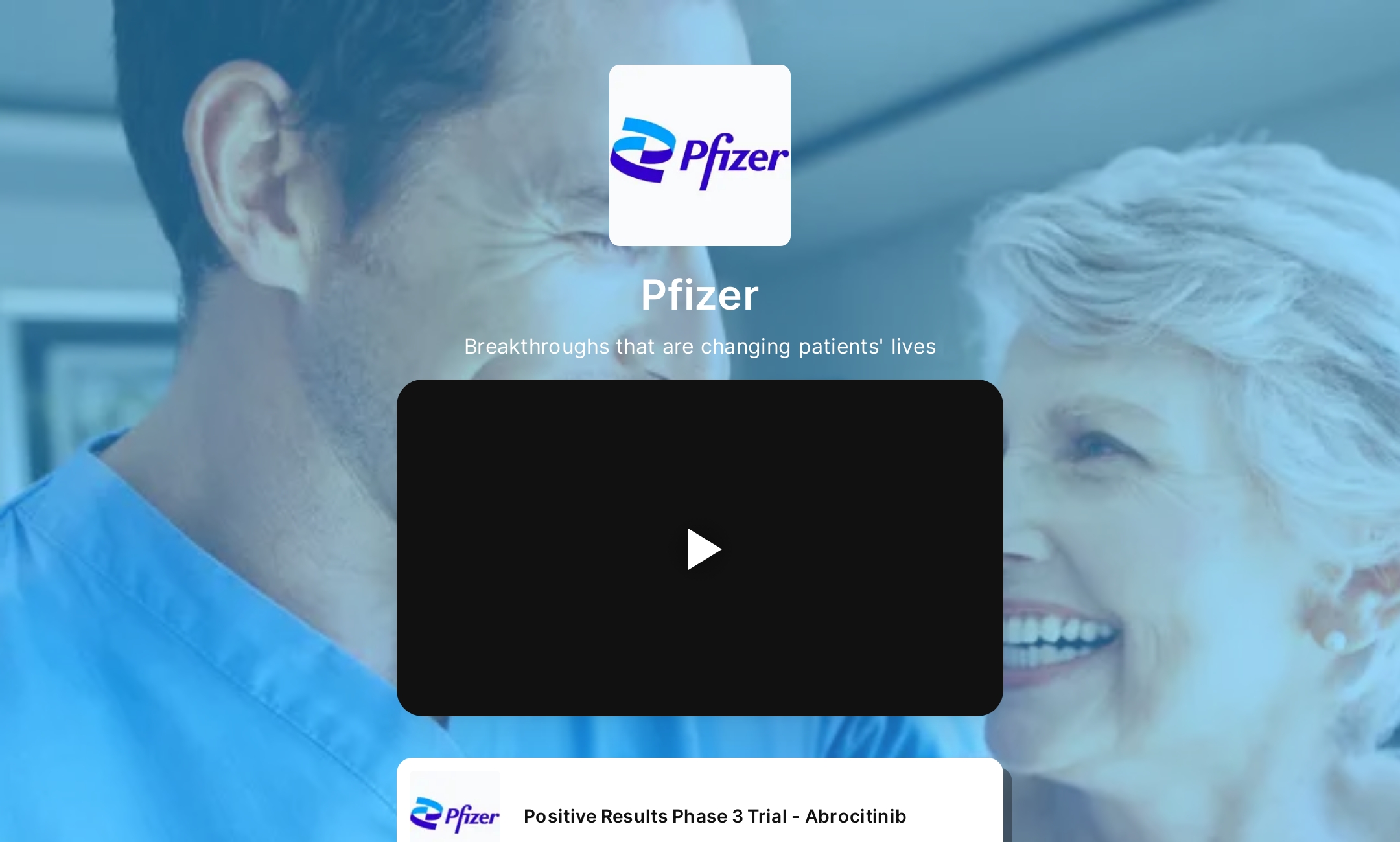 Pfizer's Flowpage