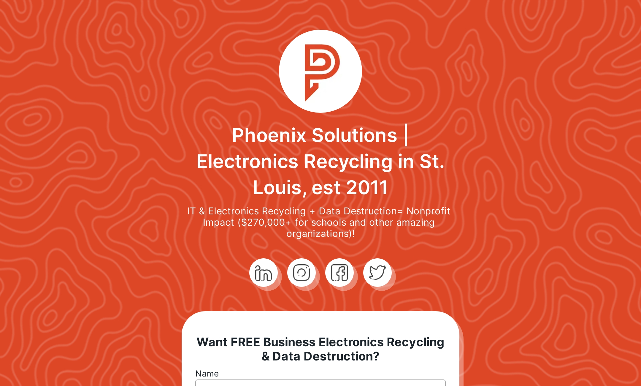 Phoenix Solutions | Recycling Electronics & Computer in St. Louis