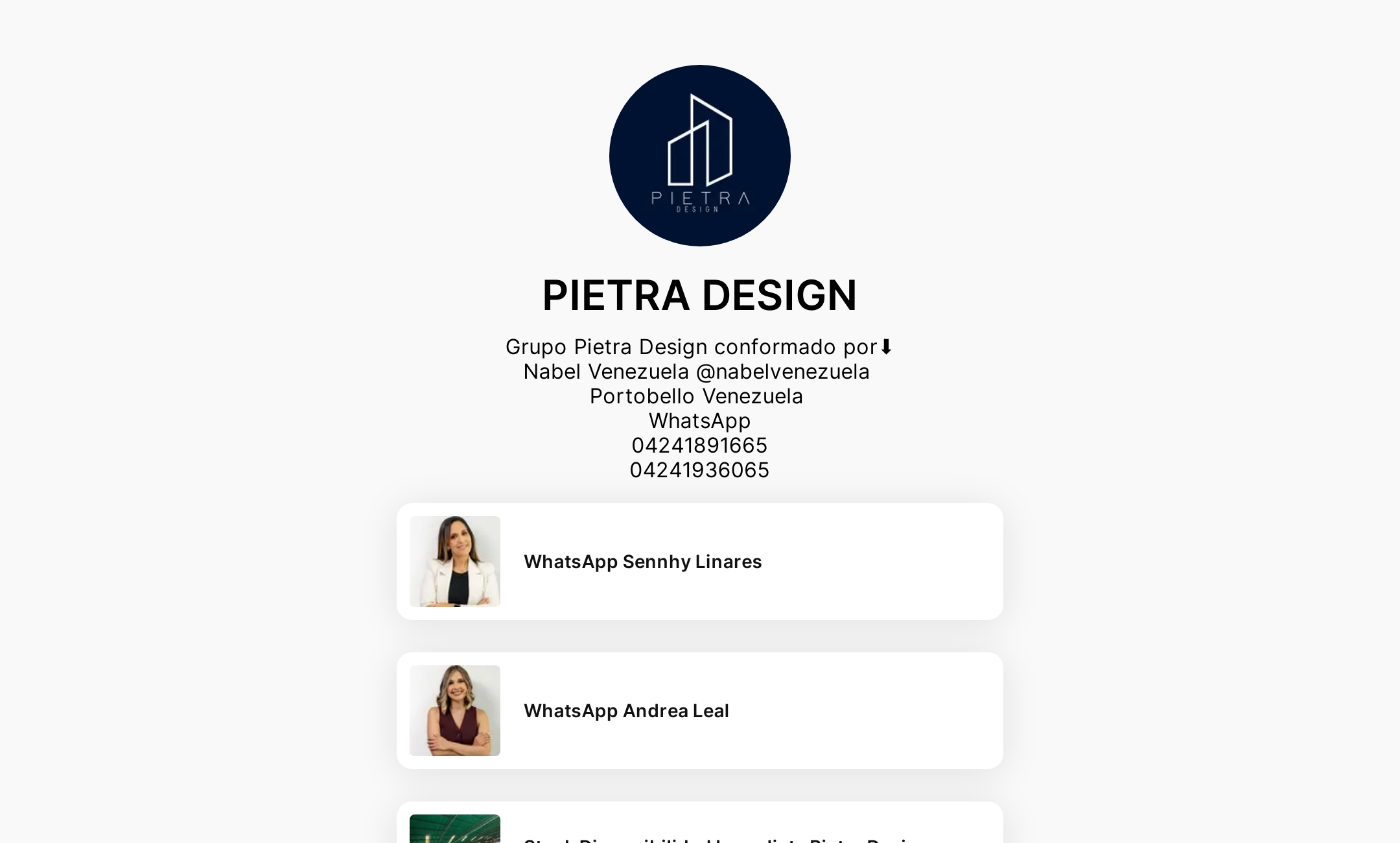 PIETRA DESIGN's Flowpage