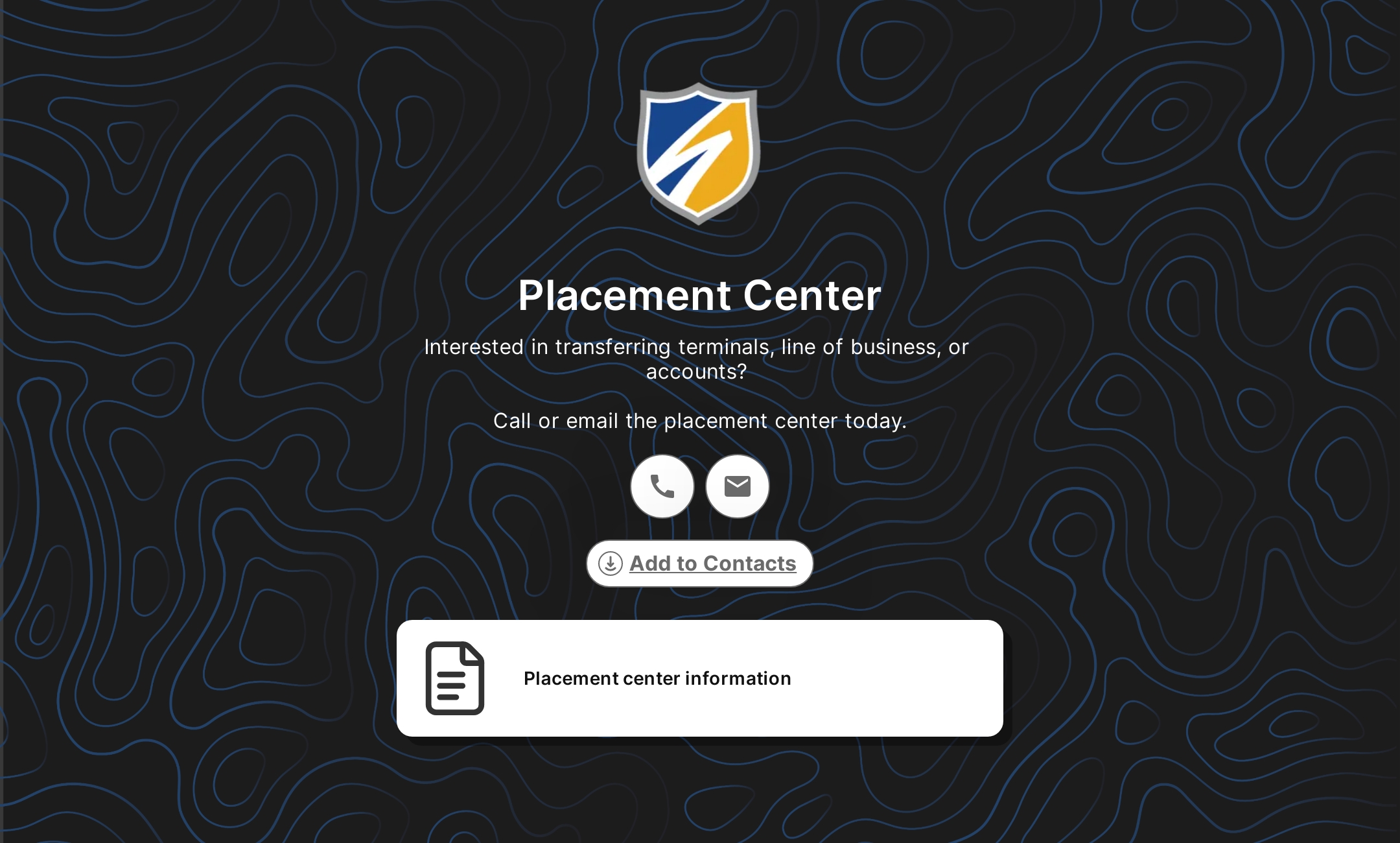 Placement Center's Flowpage