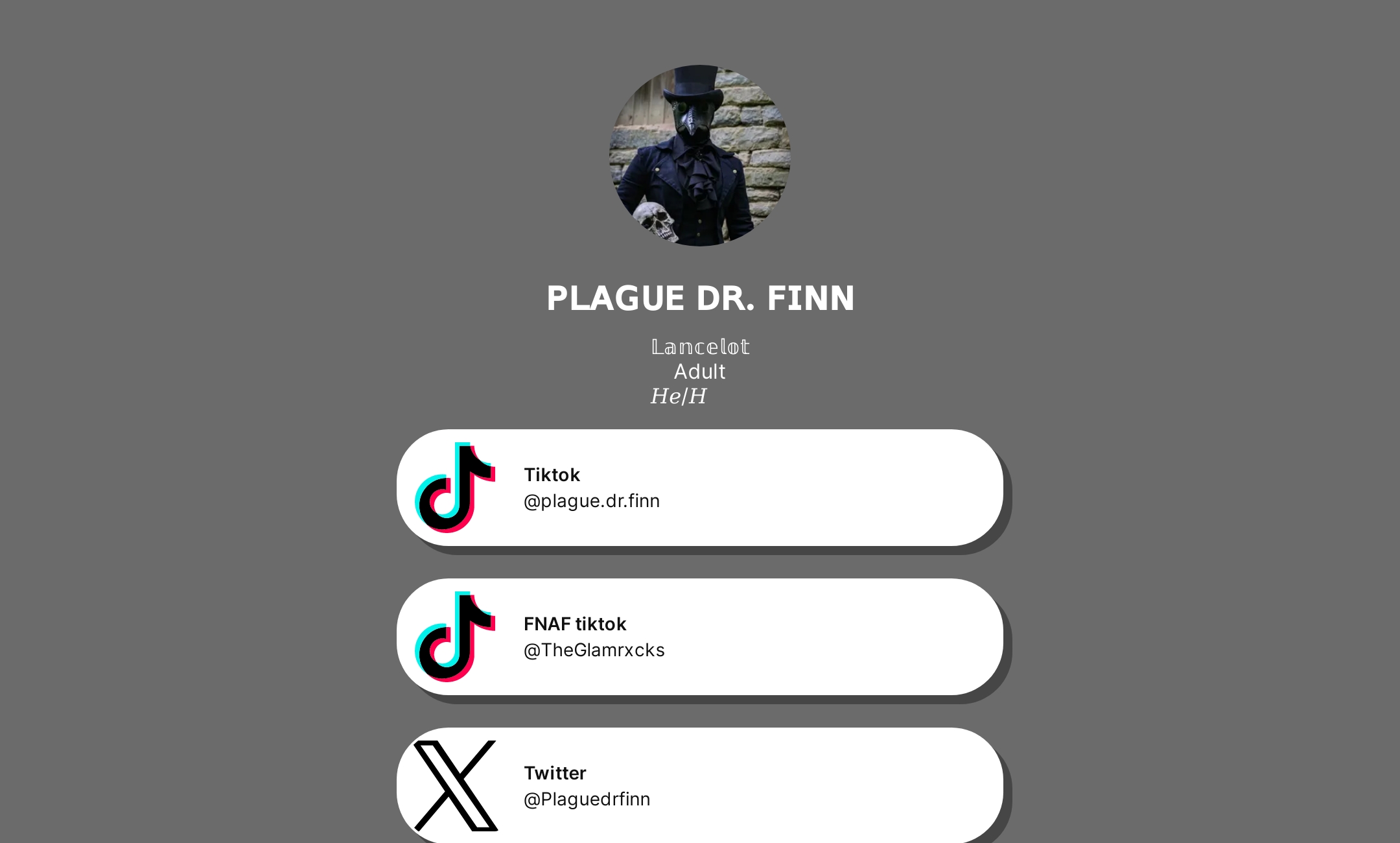 ᴘʟᴀɢᴜᴇ ᴅʀ. ꜰɪɴɴ's Flowpage