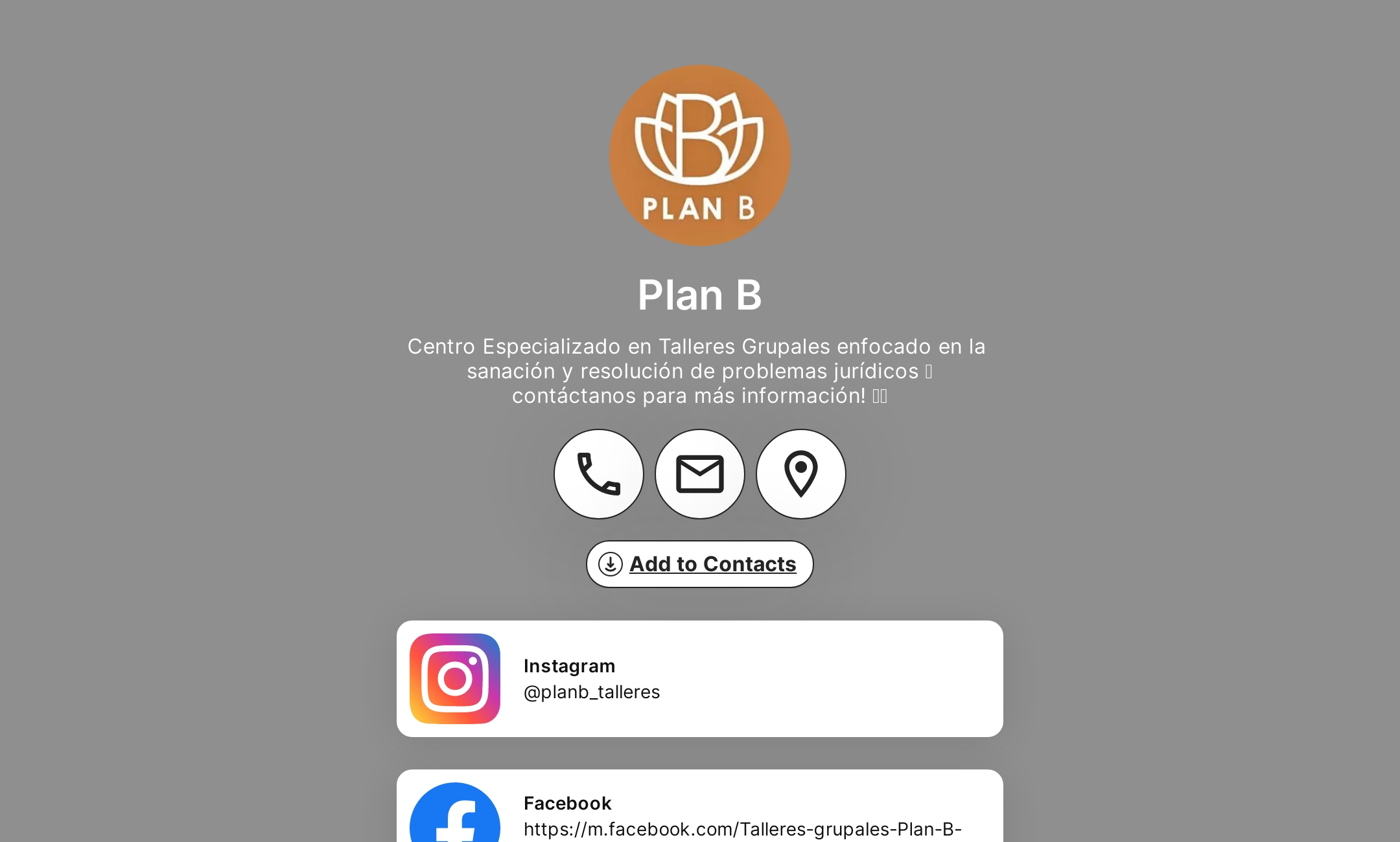Plan B 's Flowpage