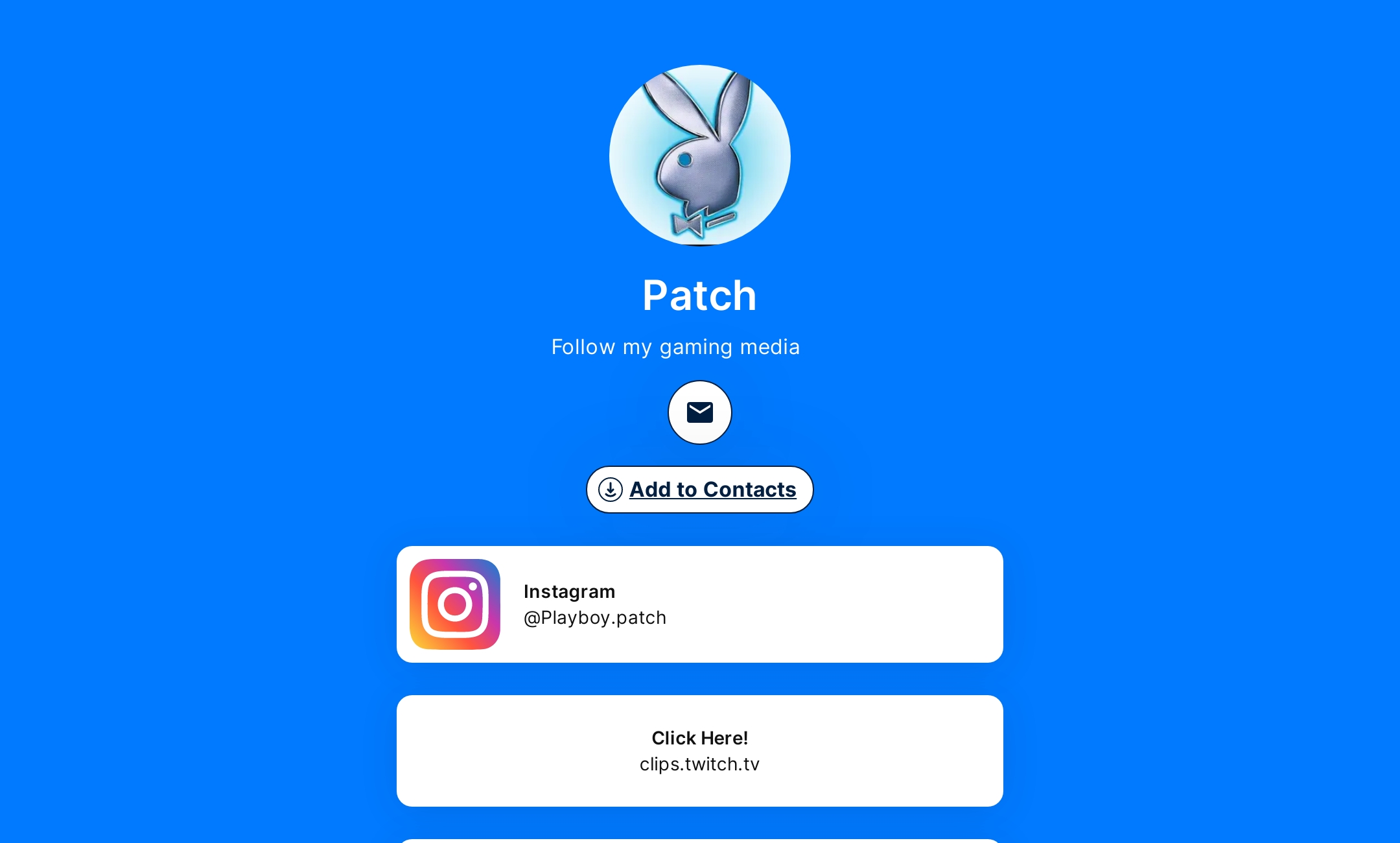 Patch's Flowpage