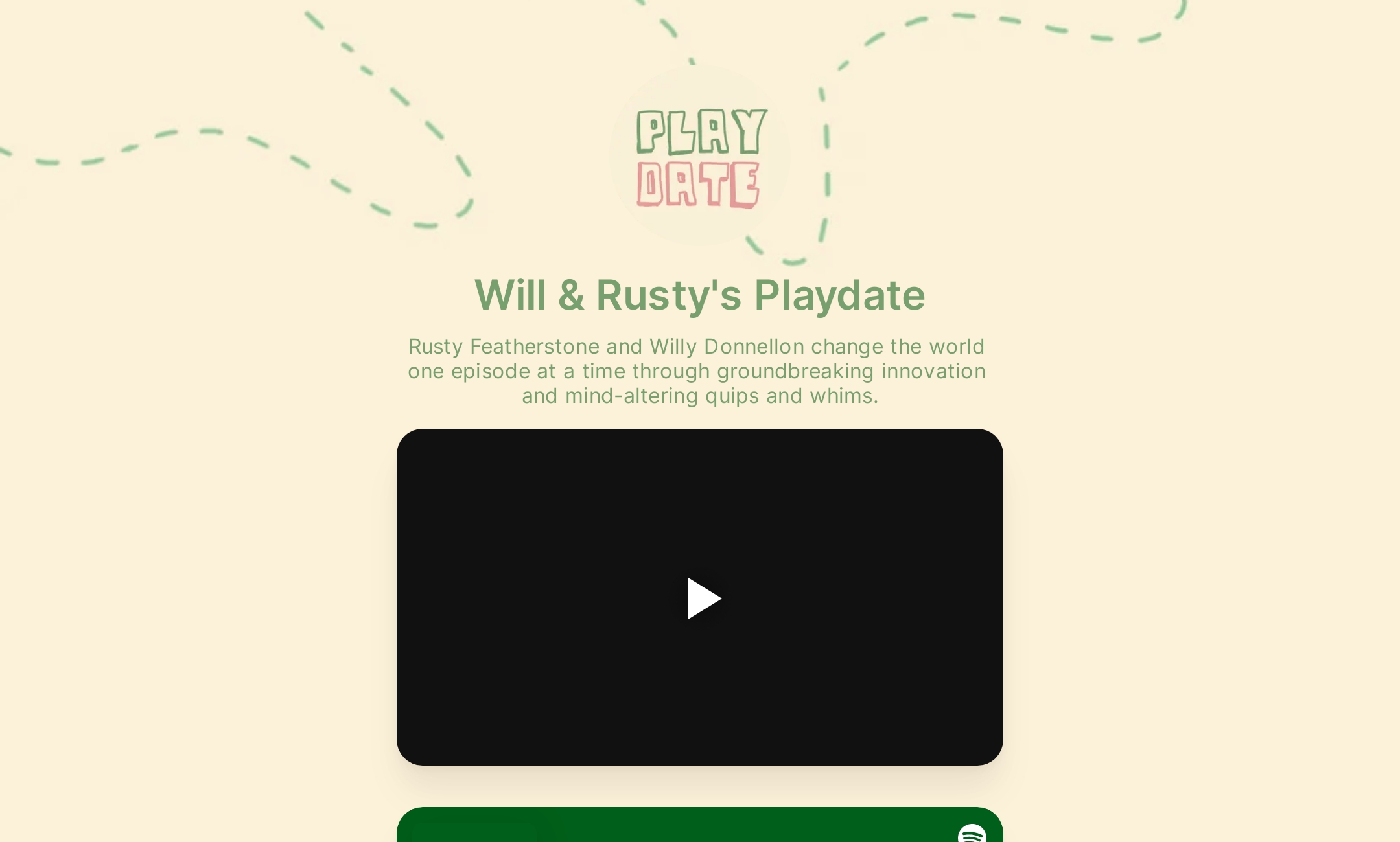 Will & Rusty's Playdate's Flowpage