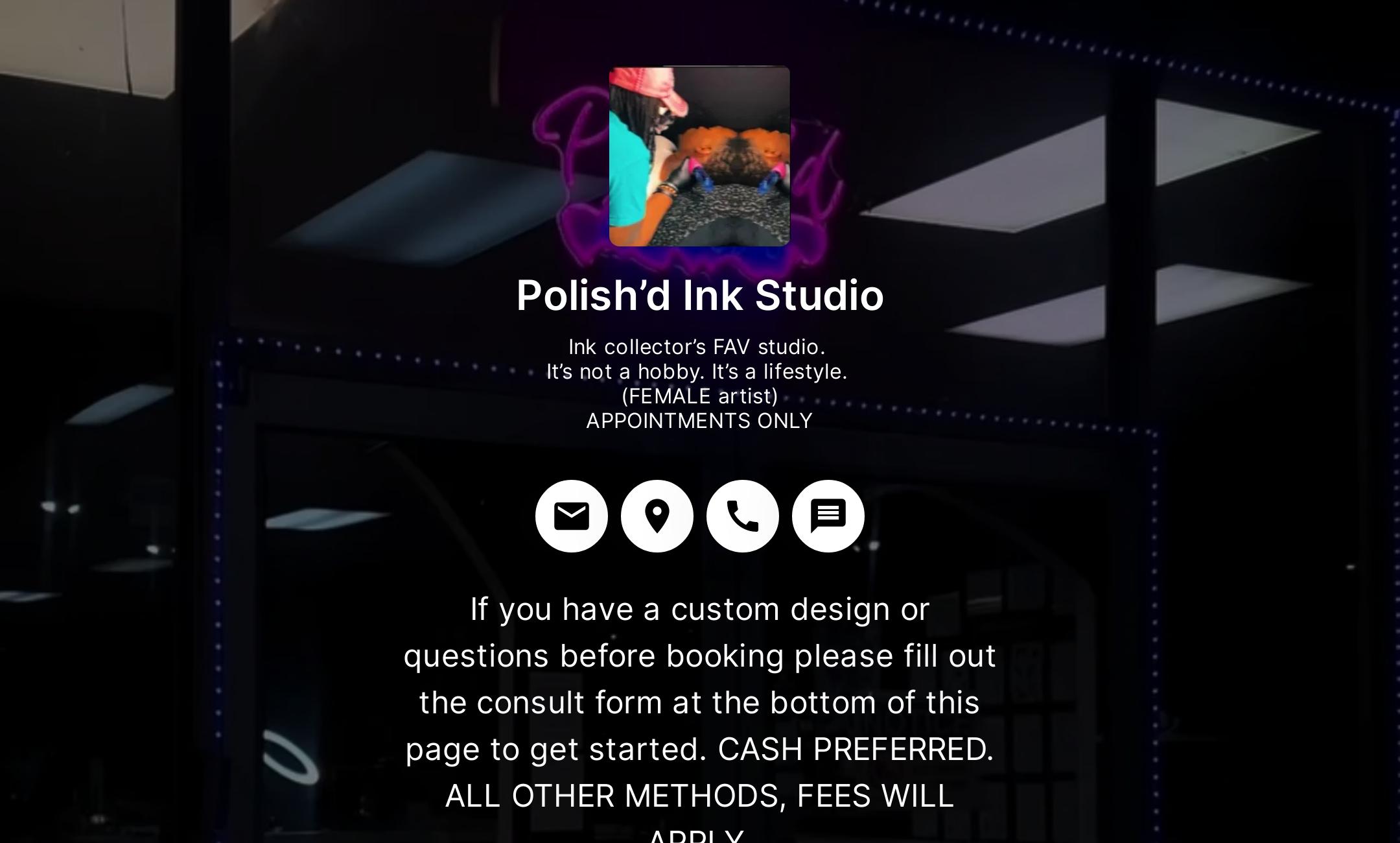 Polish’d Ink Studio's Flowpage