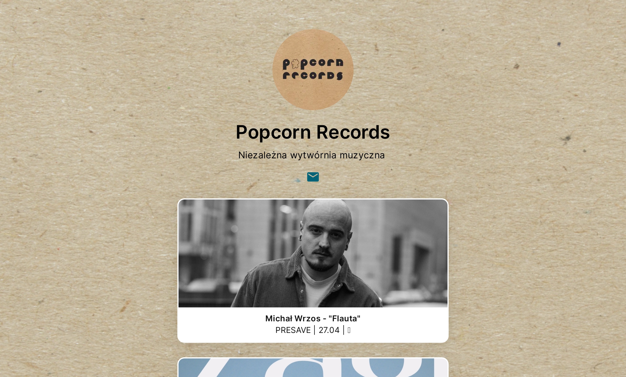 Popcorn Records' Flowpage