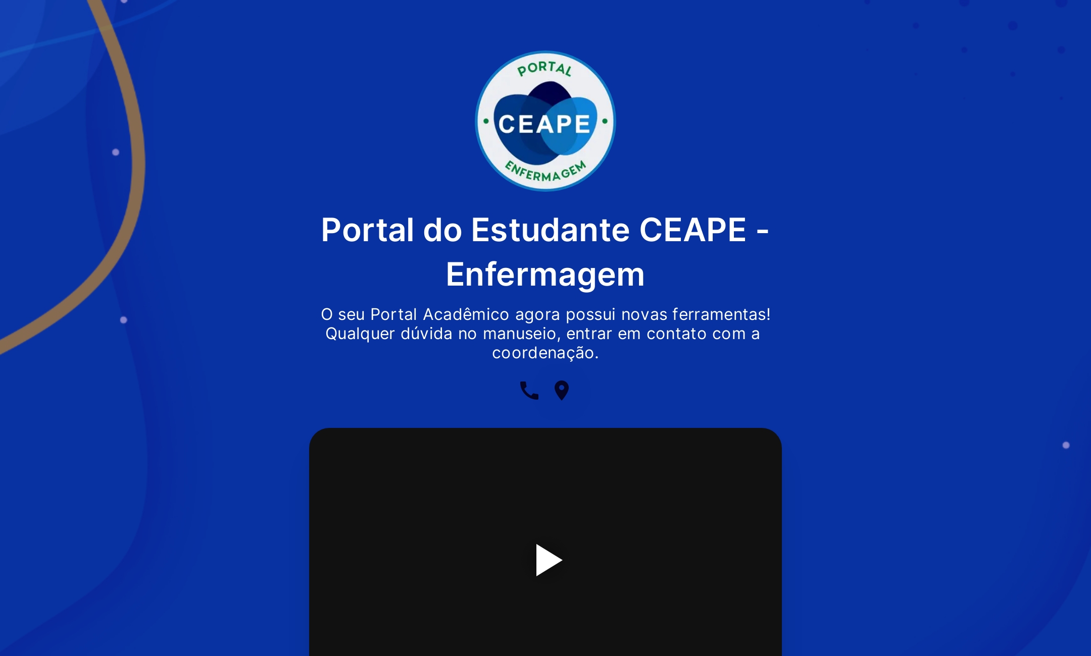 Portal do Estudante CEAPE - Enfermagem's Flowpage