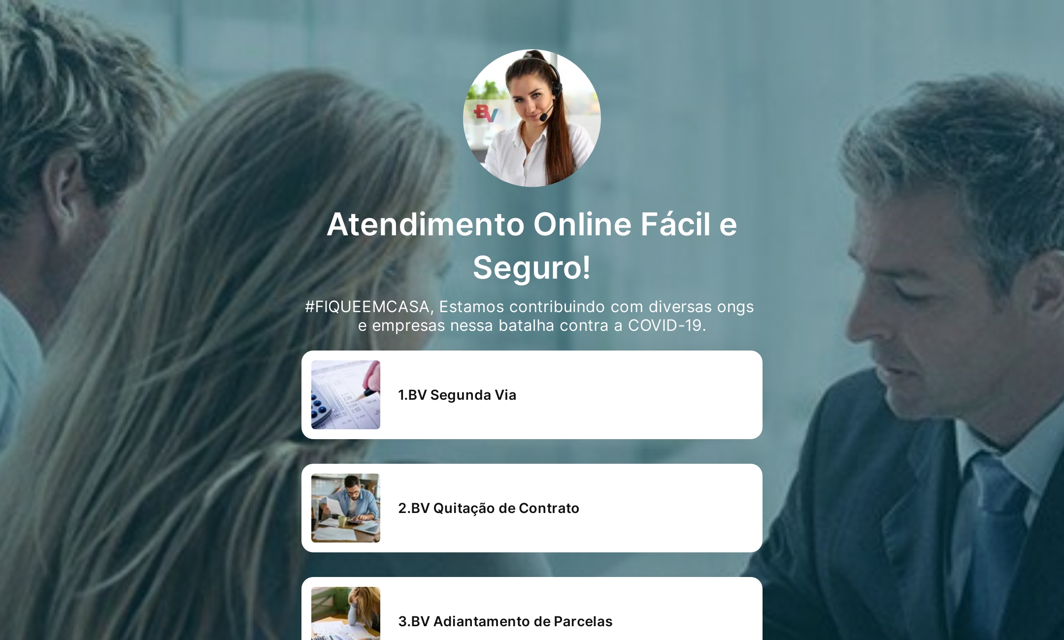 Atendimento Online Fácil e Seguro!'s Flowpage