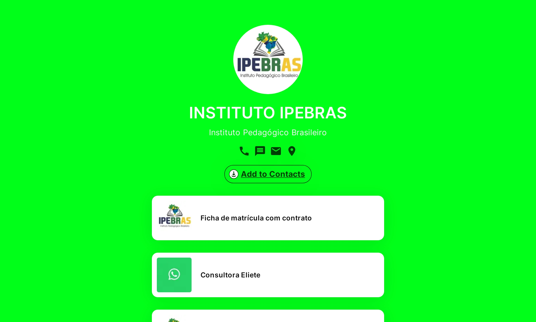 INSTITUTO IPEBRAS's Flowpage