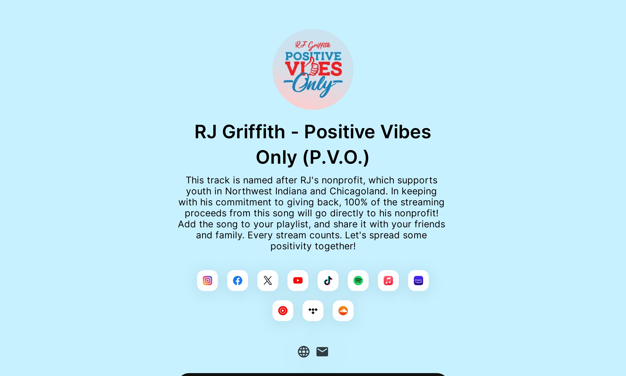RJ Griffith - Positive Vibes Only (P.V.O.)'s Flowpage
