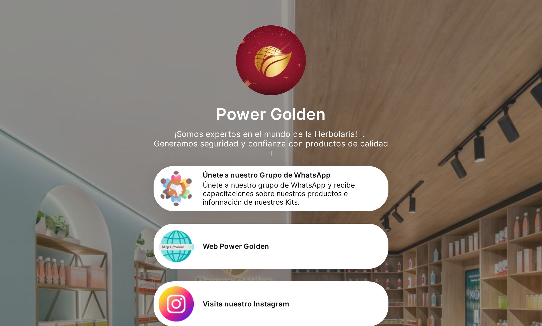 Power Golden's Flowpage