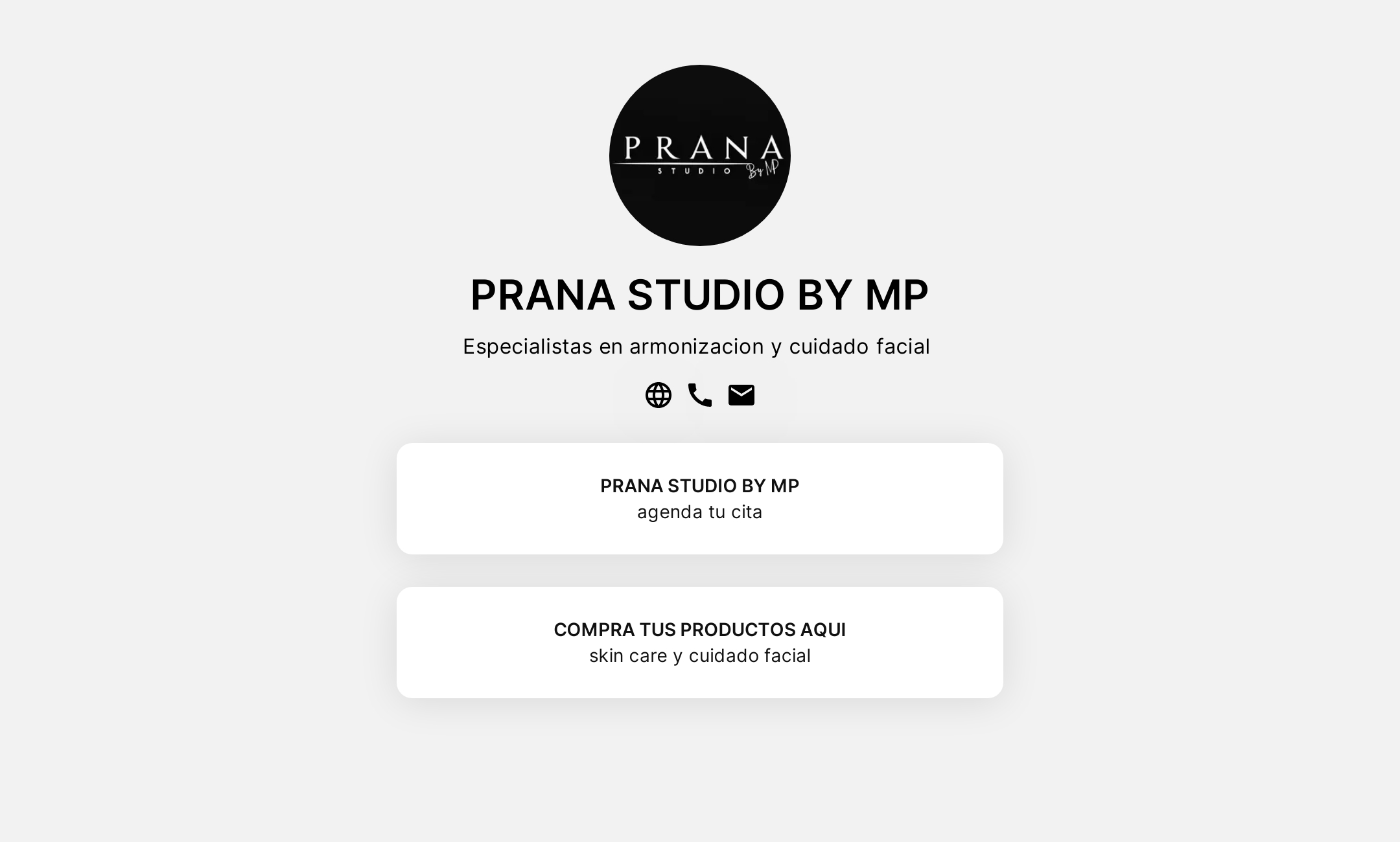 PRANA STUDIO BY MP's Flowpage