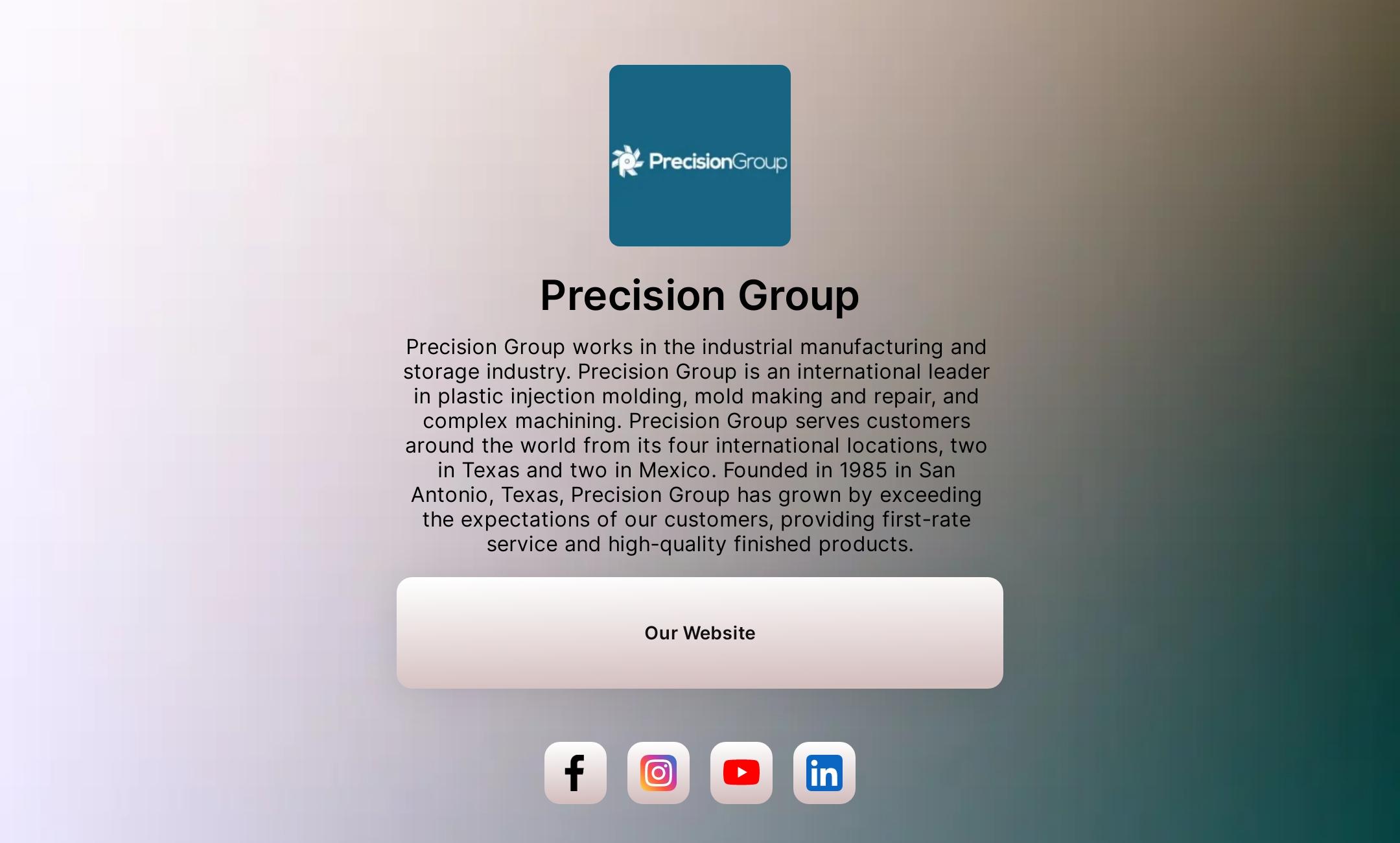 Precision Group's Flowpage