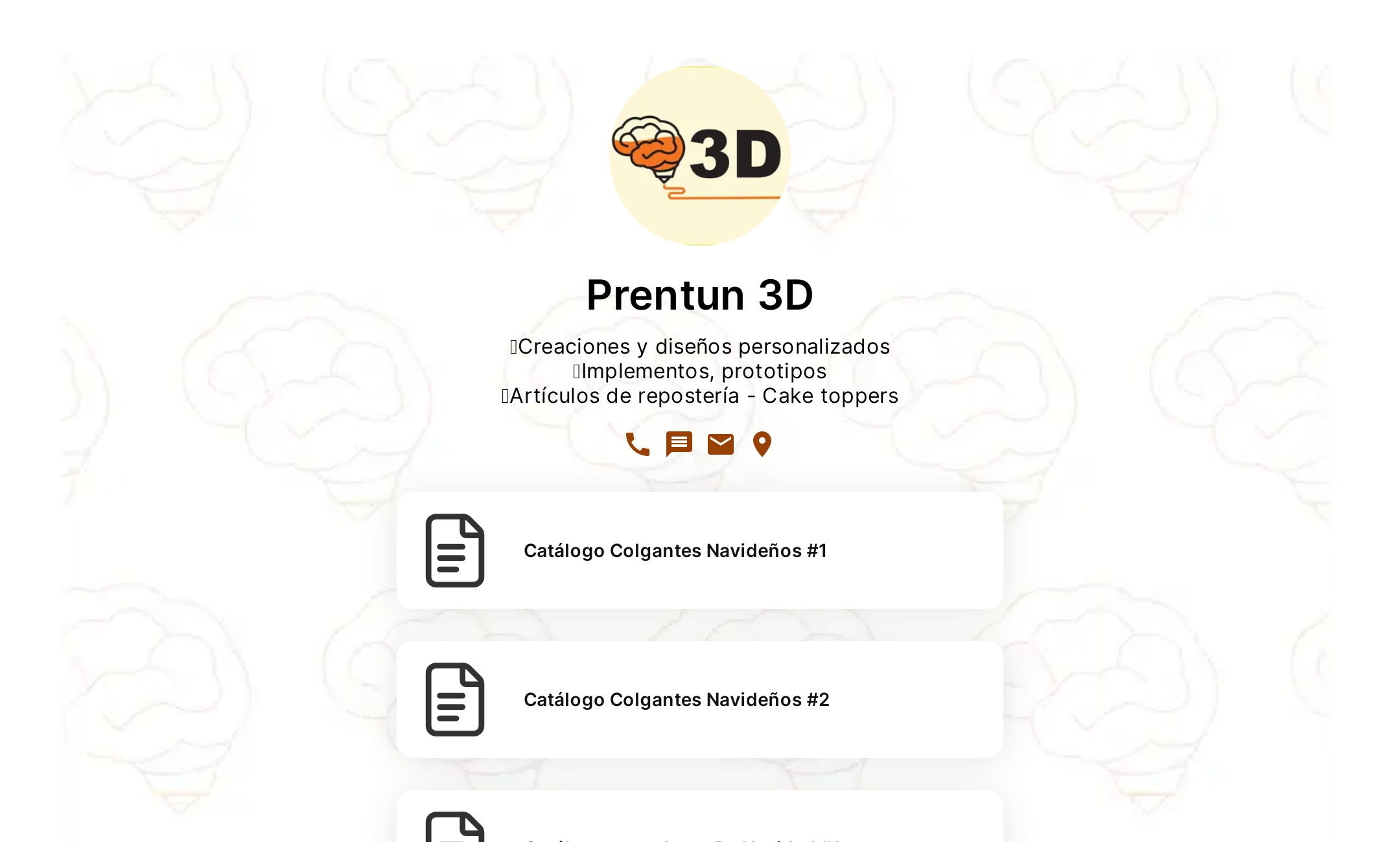 Prentun 3D's Flowpage