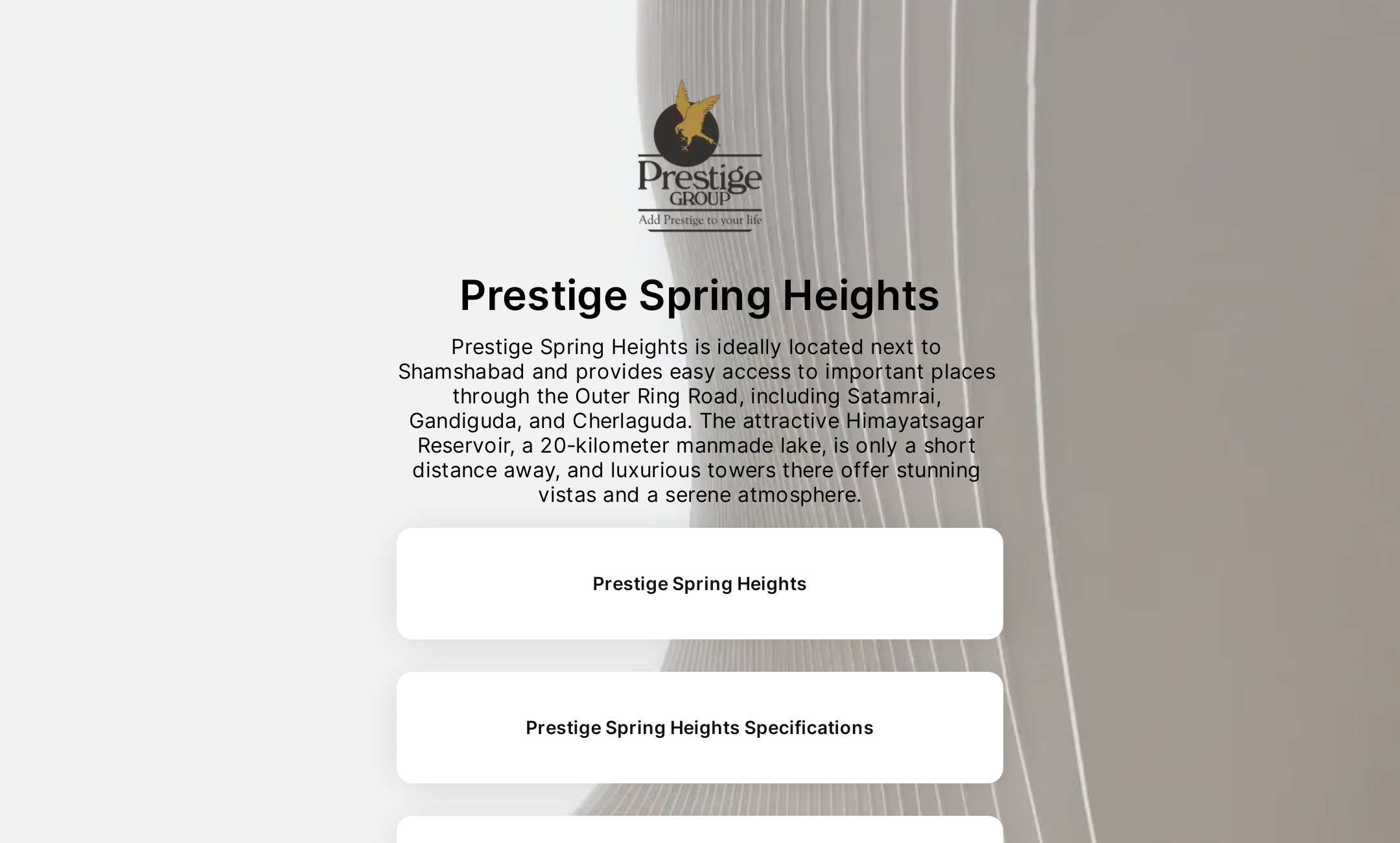 Prestige Spring Heights' Flowpage