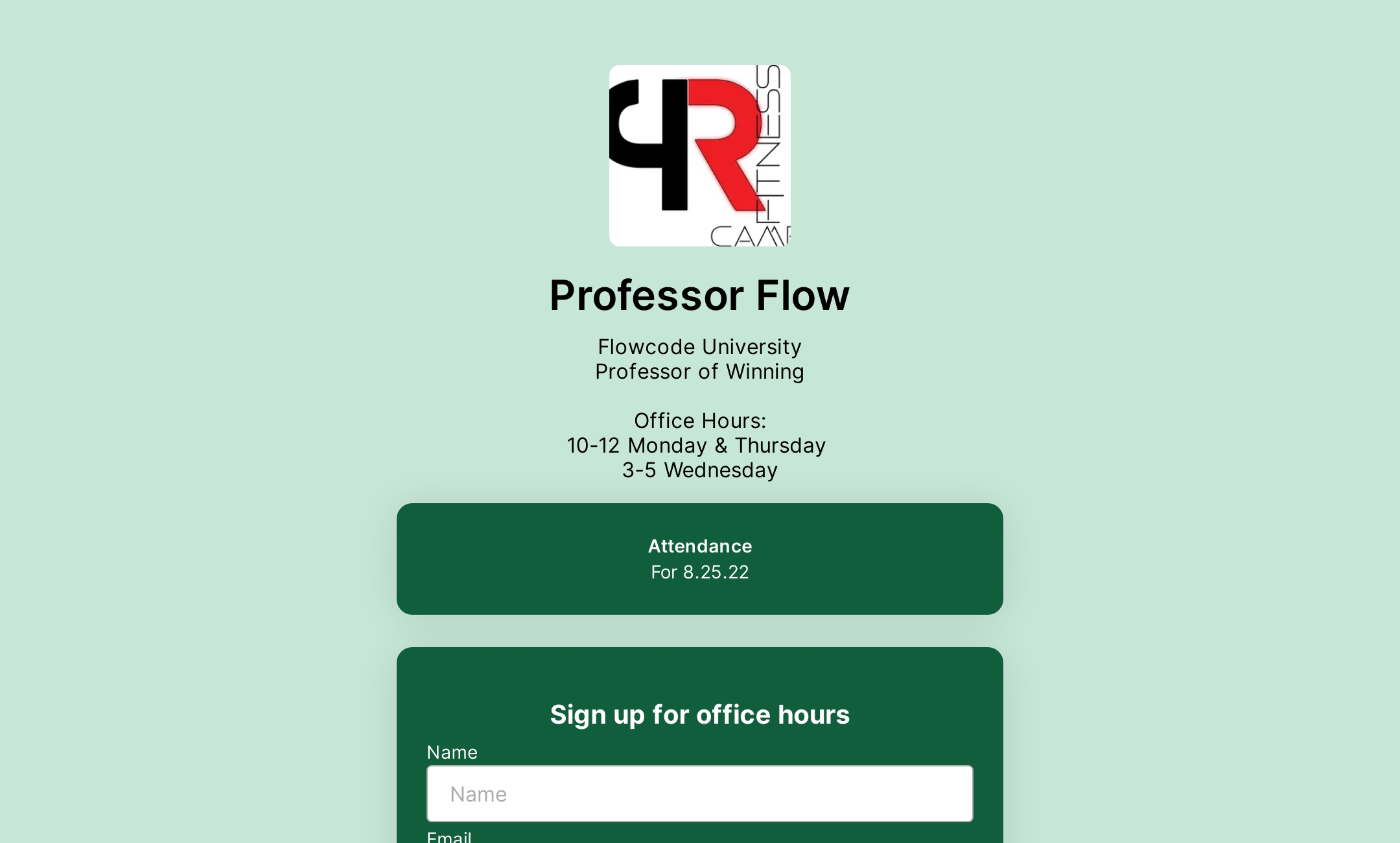 Professor Flow's Flowpage