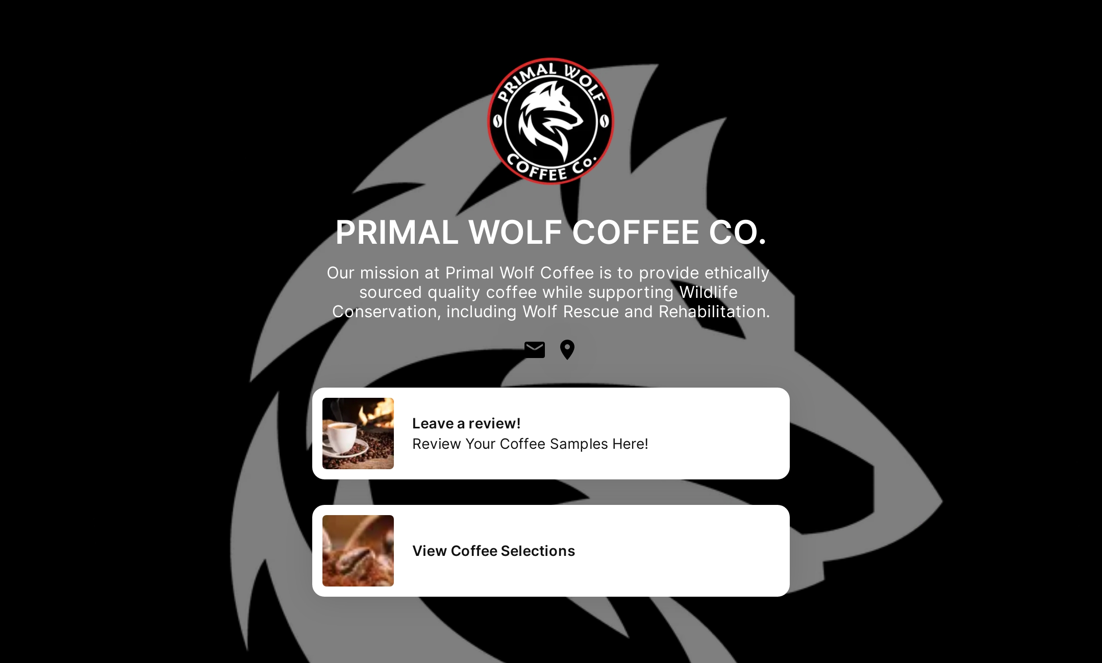 PRIMAL WOLF COFFEE CO.'s Flowpage