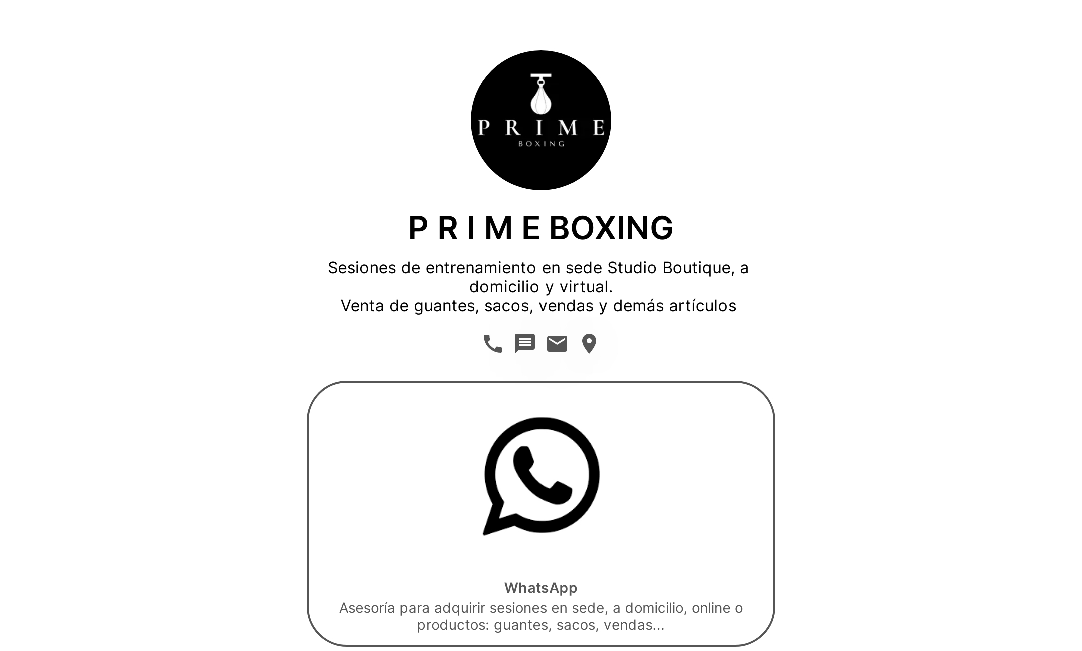 P R I M E BOXING's Flowpage