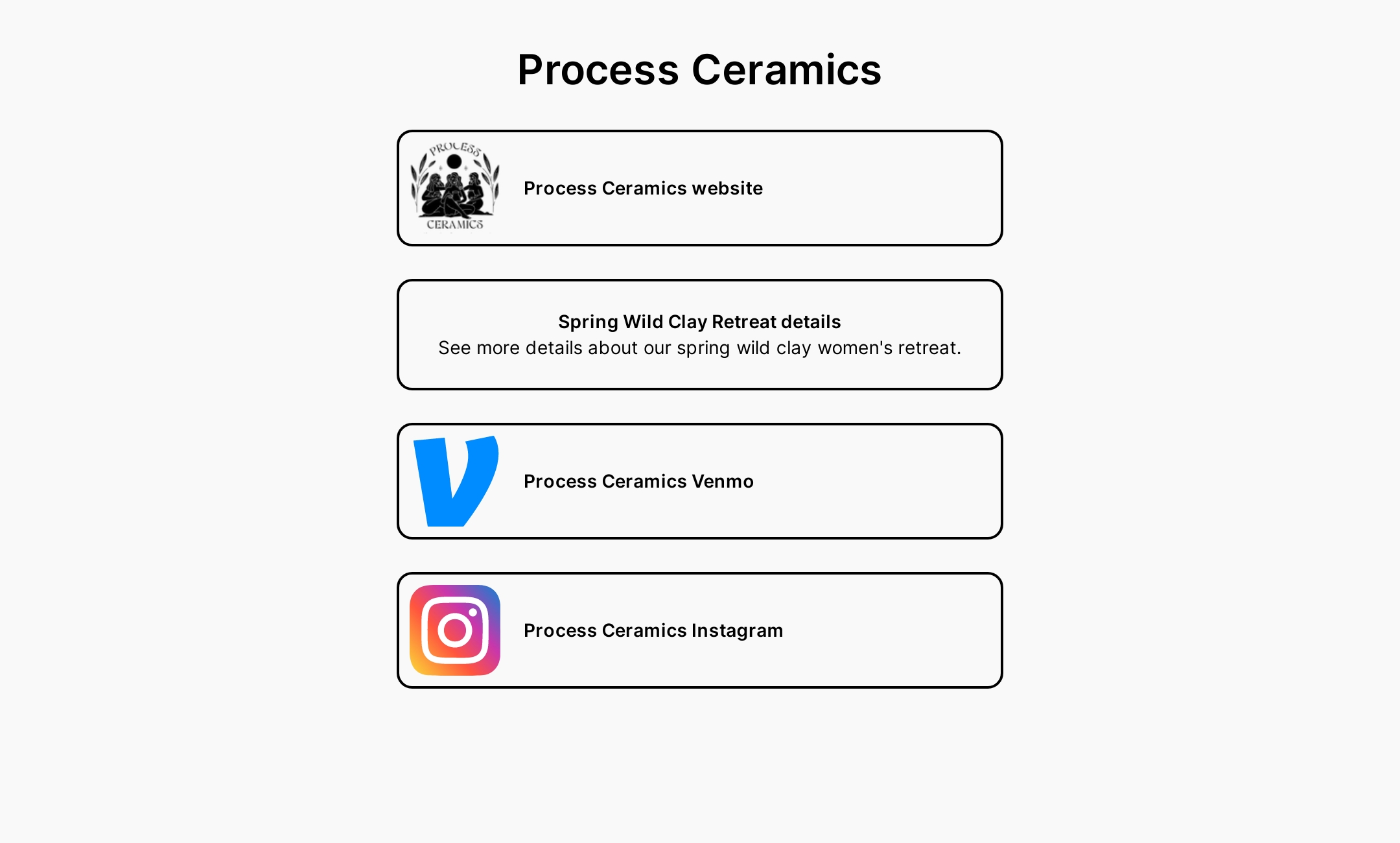 Process Ceramics' Flowpage