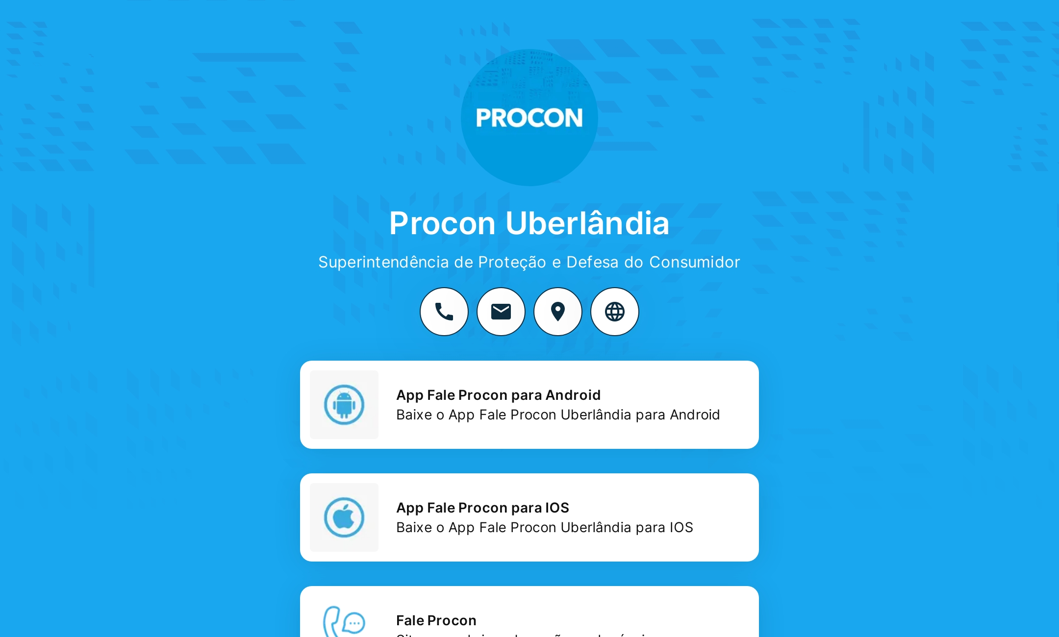 Procon Uberlândia's Flowpage