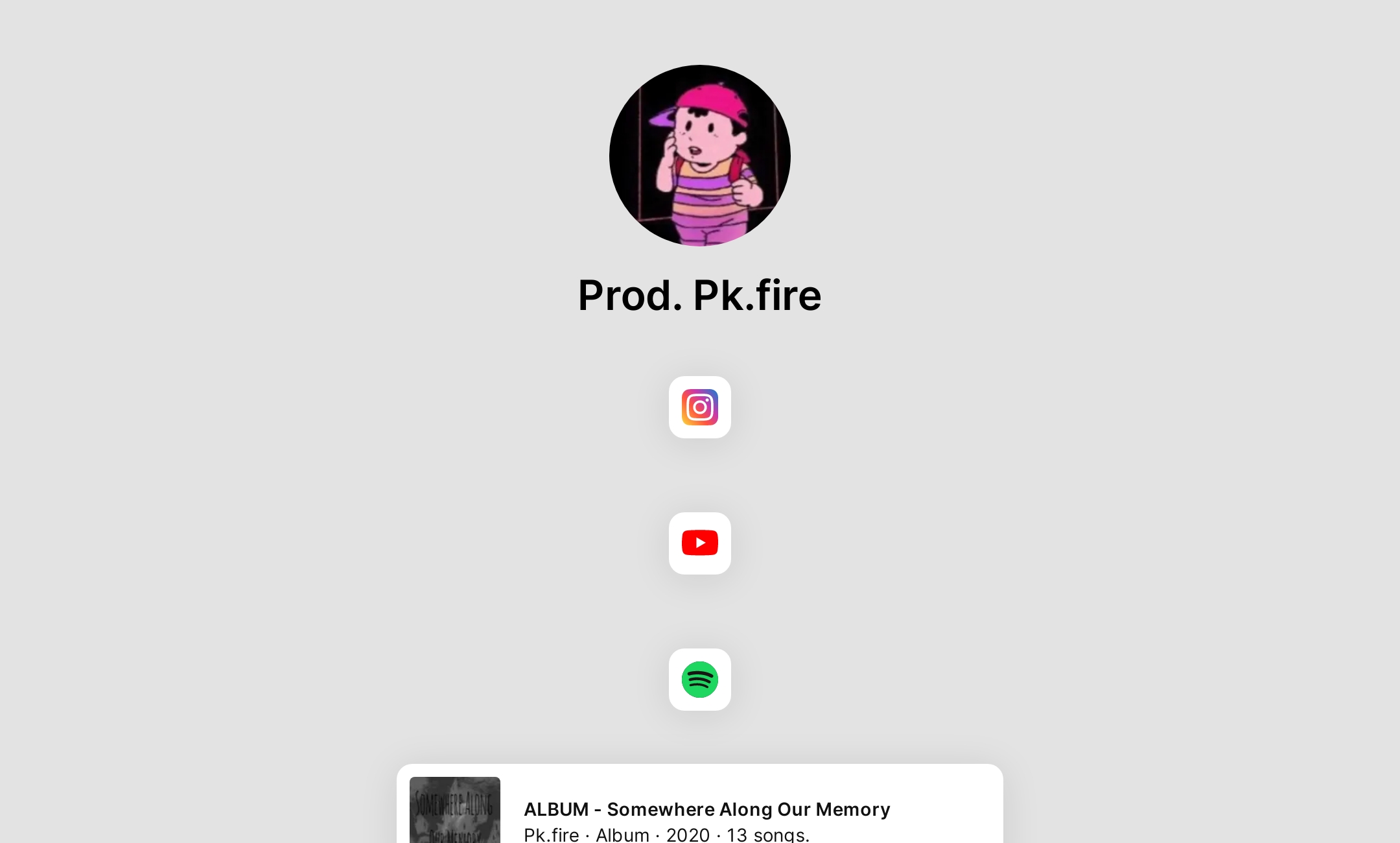 Prod. Pk.fire's Flowpage