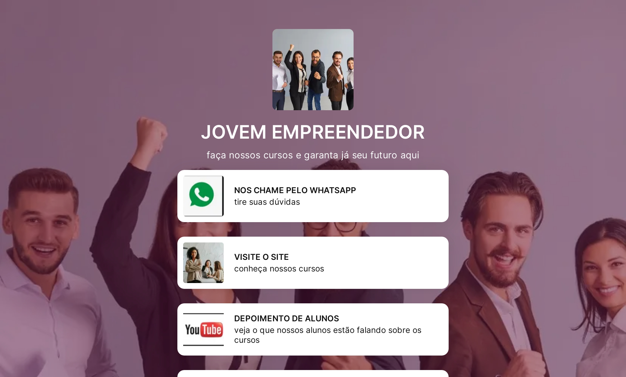 JOVEM EMPREENDEDOR's Flowpage