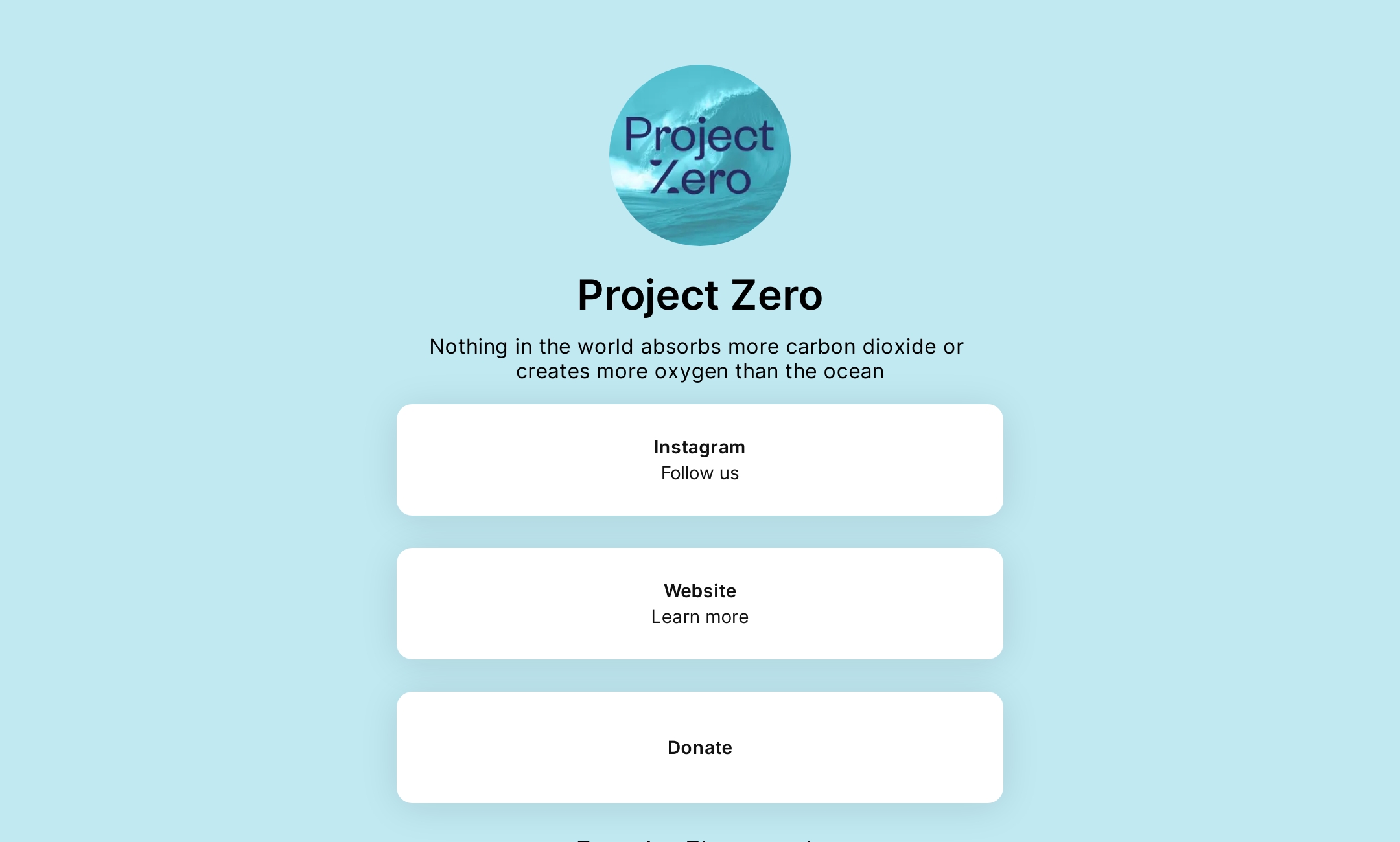 Project Zero's Flowpage