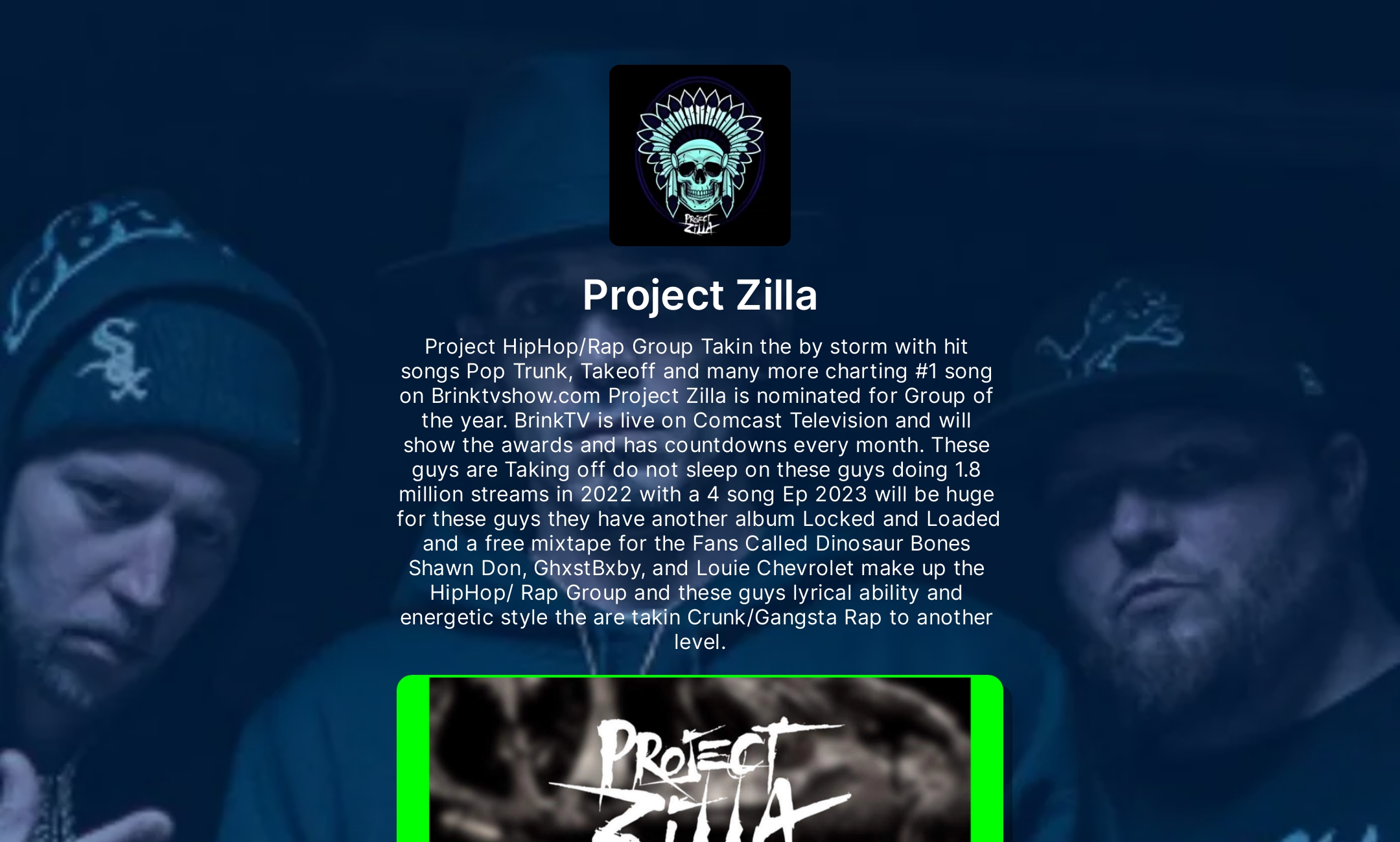 Project Zilla's Flowpage
