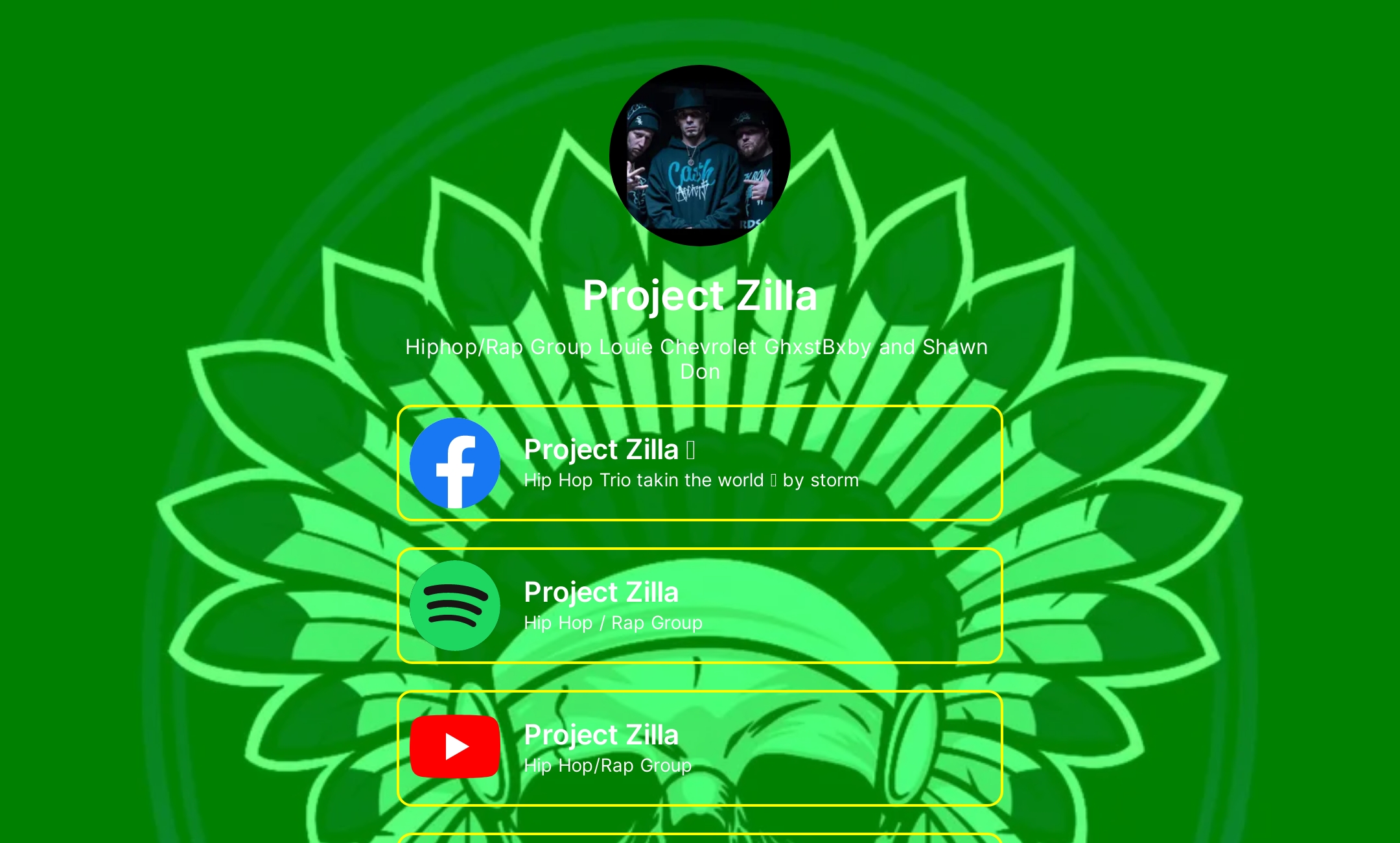 Project Zilla's Flowpage