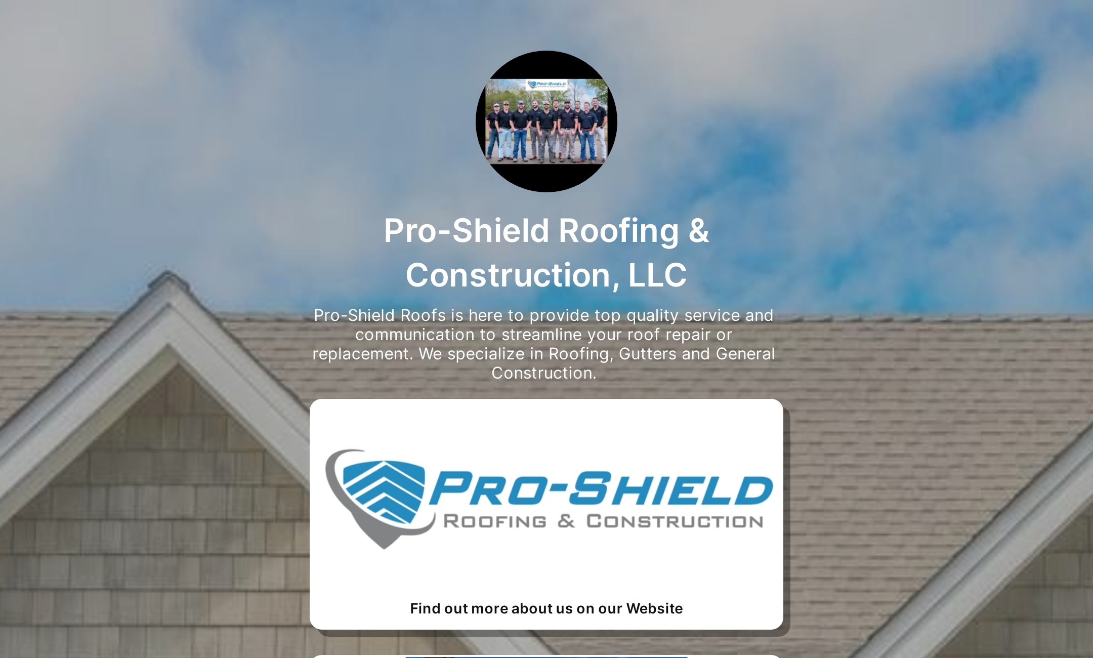 Pro-Shield Roofing & Construction, LLC's Flowpage