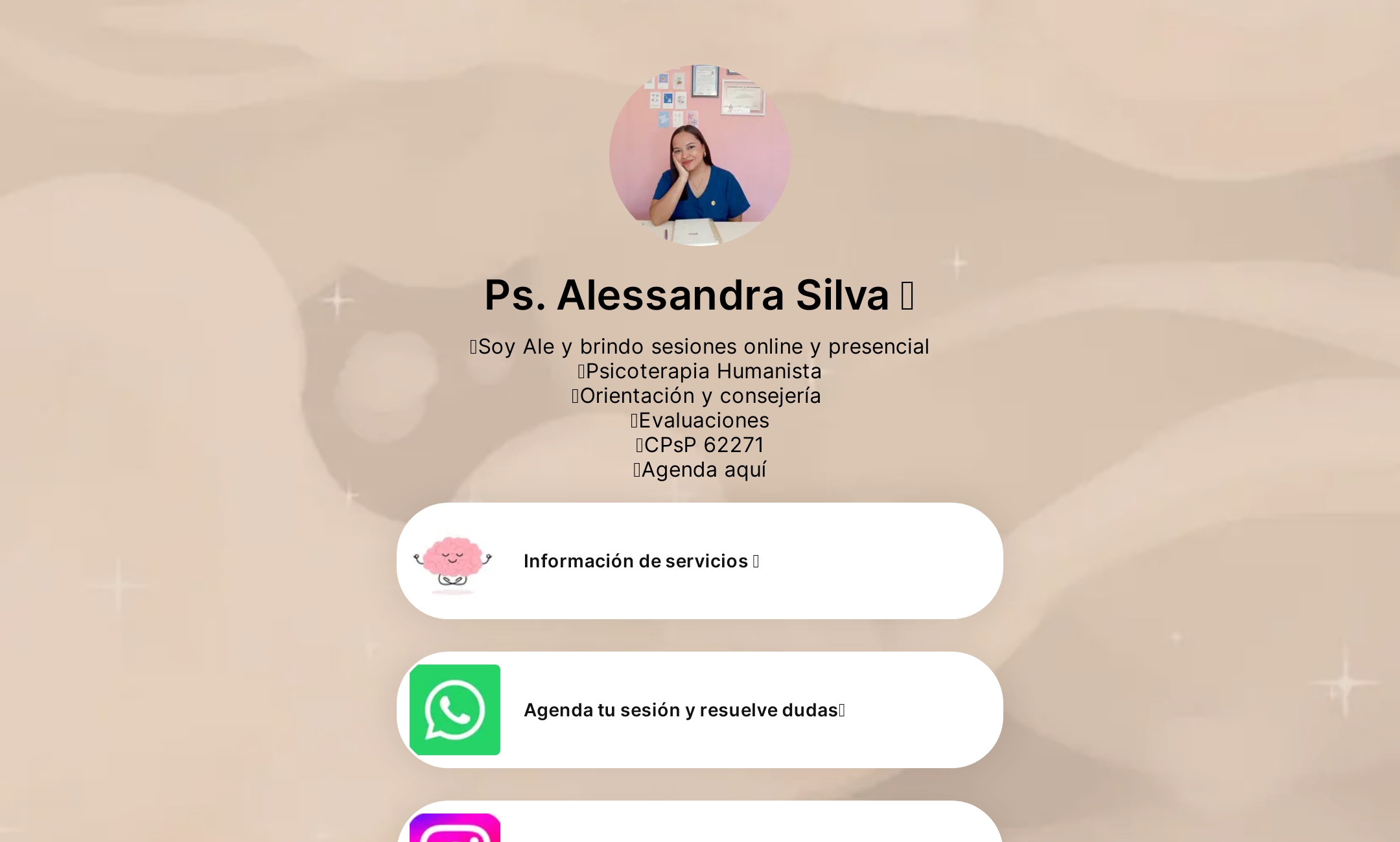 Ps. Alessandra Silva 's Flowpage