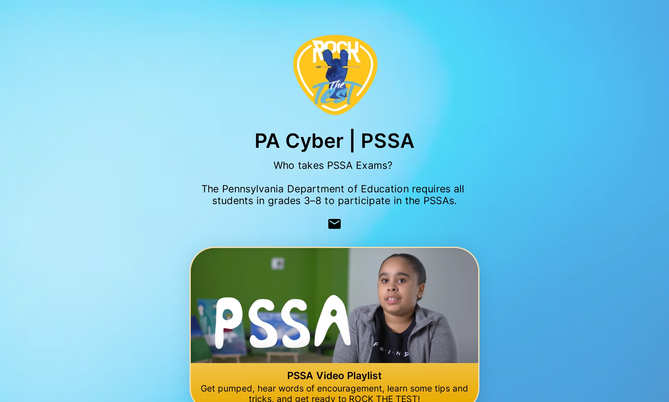 PA Cyber | PSSA's Flowpage