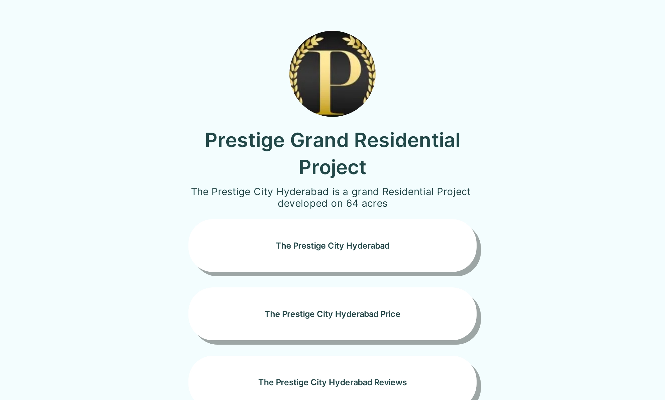 Prestige Grand Residential Project 's Flowpage