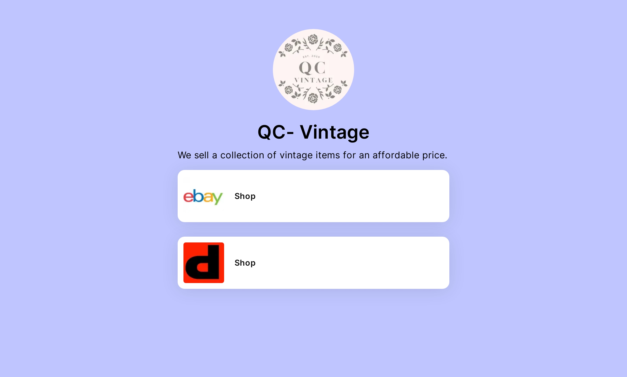 QC- Vintage's Flowpage