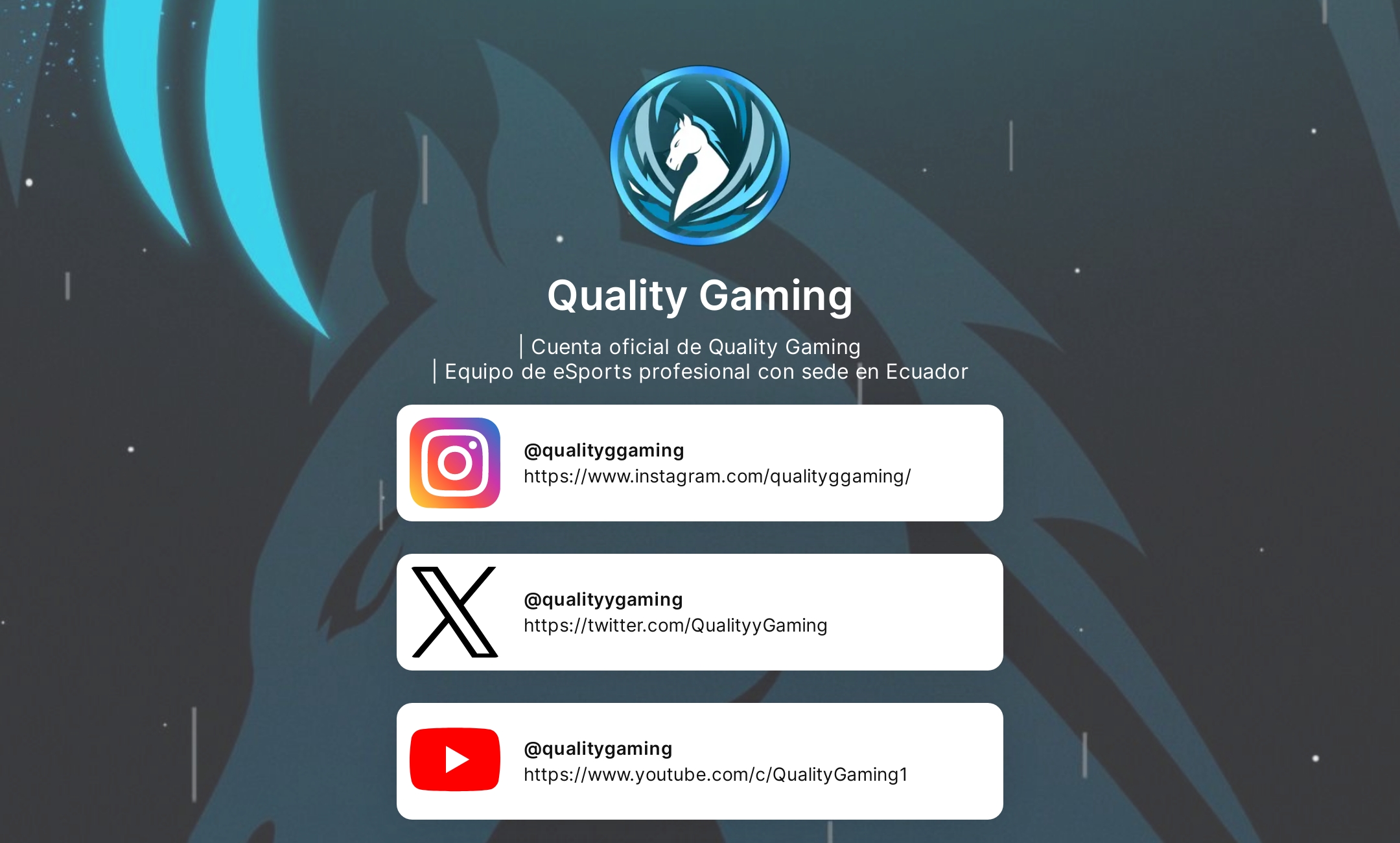 Quality Gaming's Flowpage