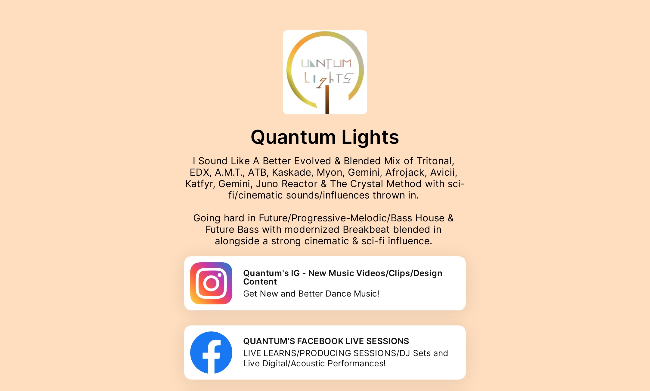 Quantum Lights' Flowpage