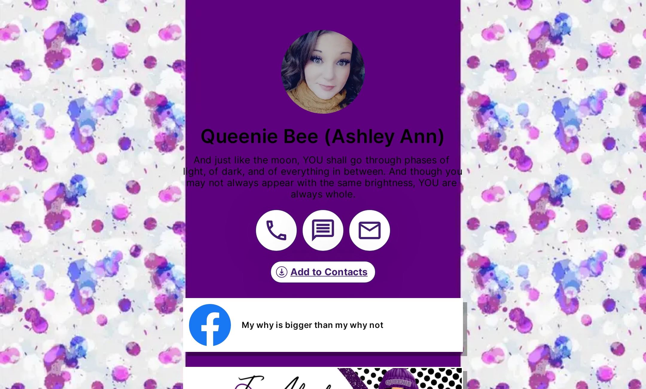 Queenie Bee (Ashley Ann)'s Flowpage